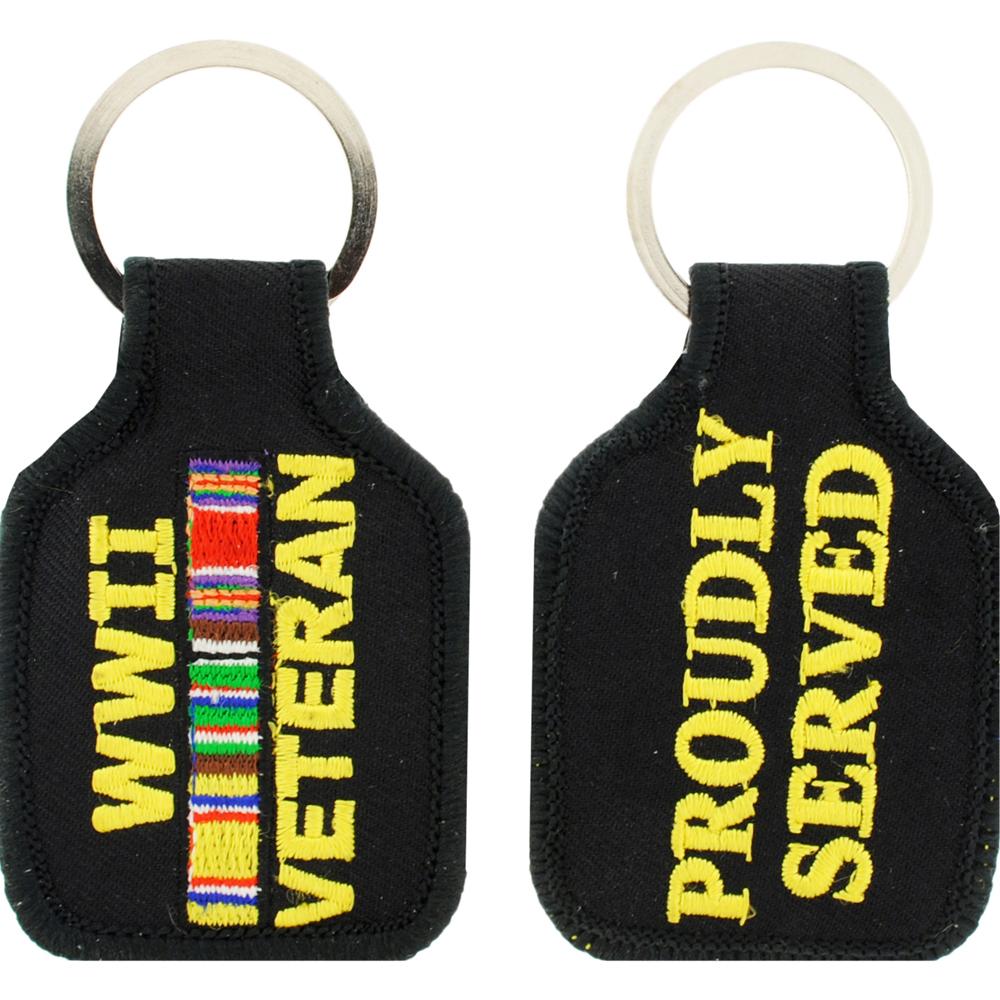 WWII Veteran Proudly Served Keychain | Michaels