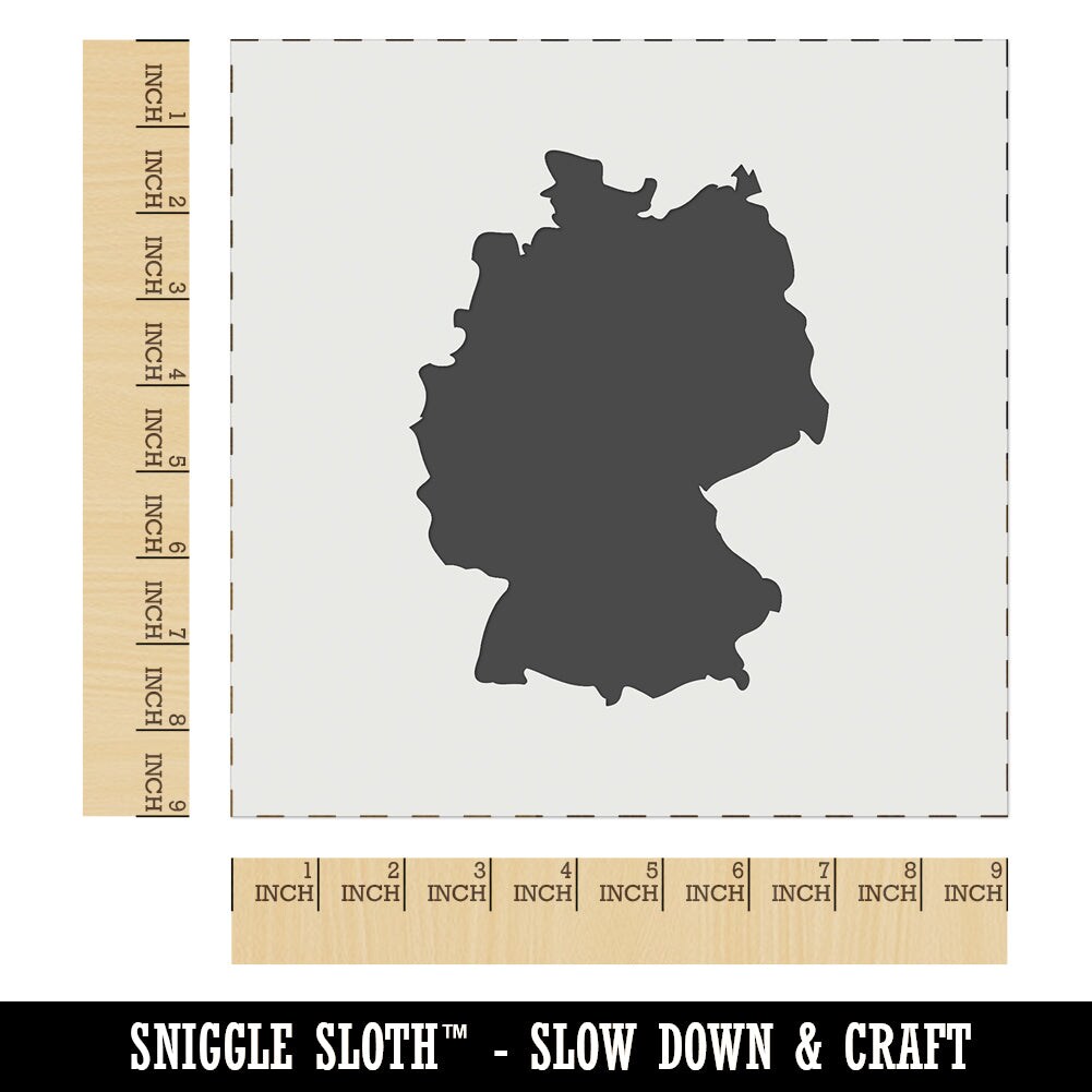 Germany Country Solid Wall Cookie DIY Craft Reusable Stencil | Michaels