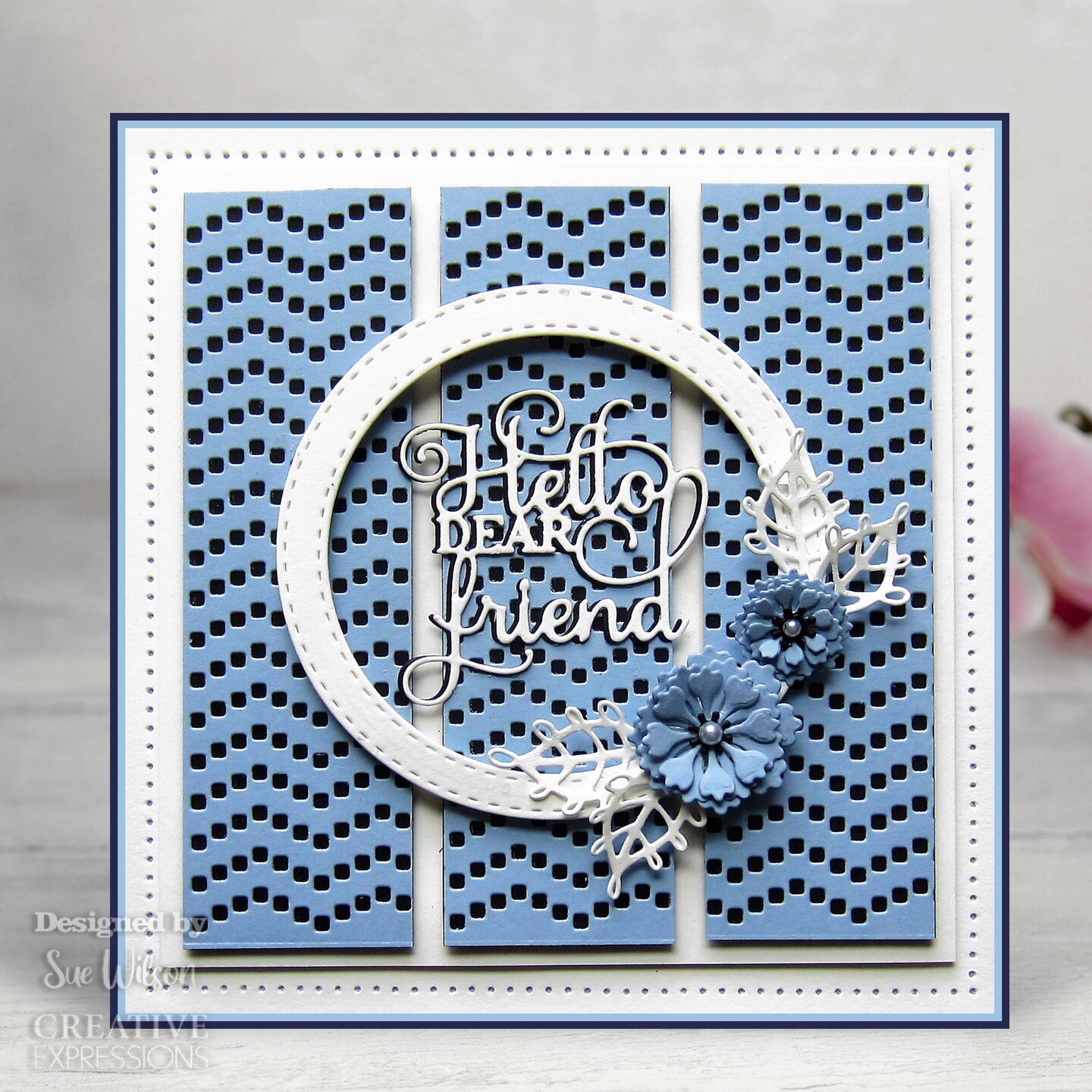 Creative Expressions Sue Wilson Background Collection Ric Rac Ribbon ...