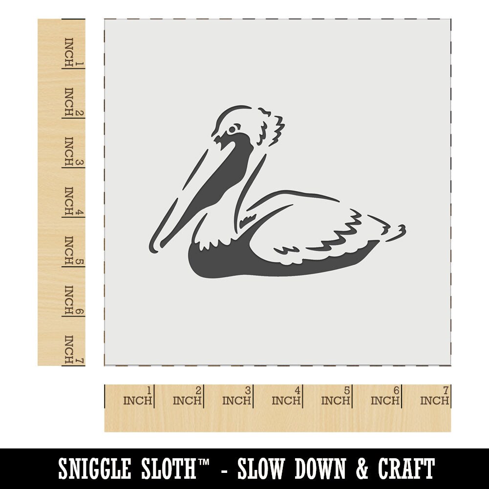 Brown Pelican Wall Cookie DIY Craft Reusable Stencil | Michaels