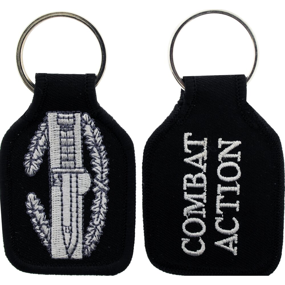U.S. Army Infantry Combat Badge Combat Action Embroidered Key Ring ...
