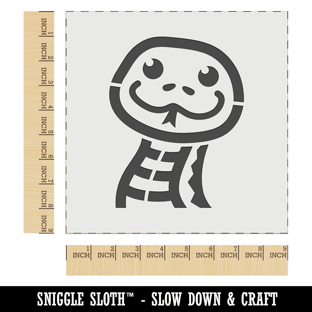 Peeking Snake Wall Cookie DIY Craft Reusable Stencil | Michaels