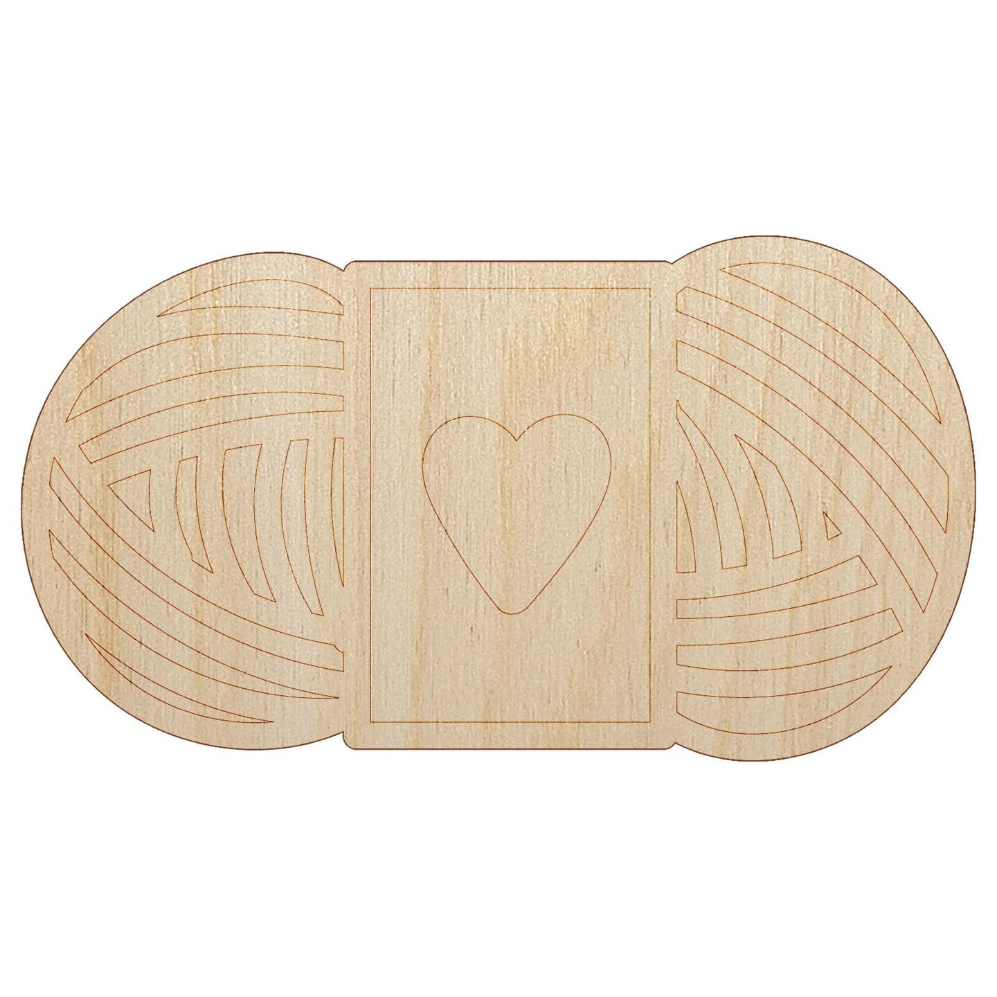 Darling Skein of Yarn Crocheting Knitting Yarn Crafts Unfinished Wood ...