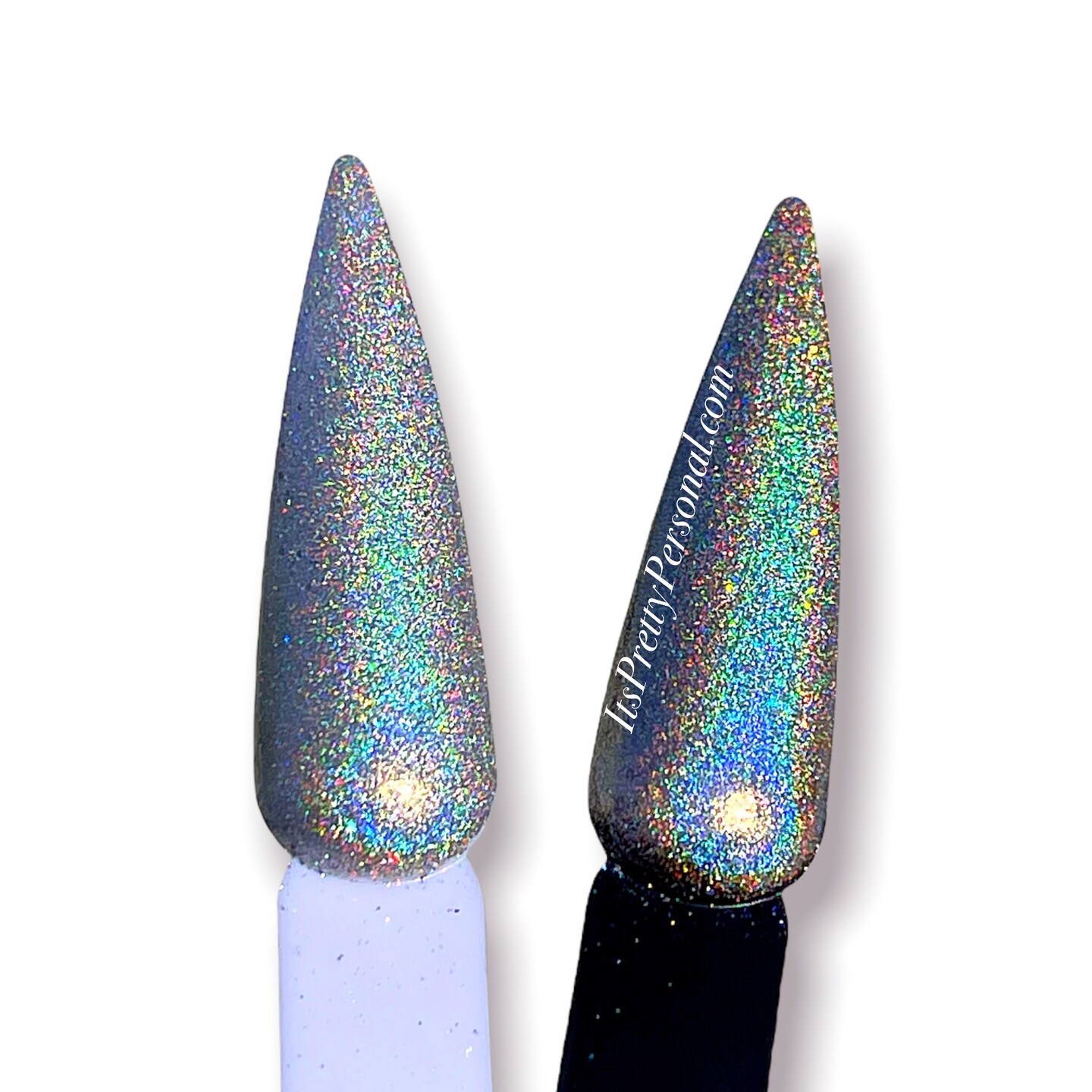 “Double Take”- EXTREME Holographic Laser Chrome Pigment- Epoxy Additive ...