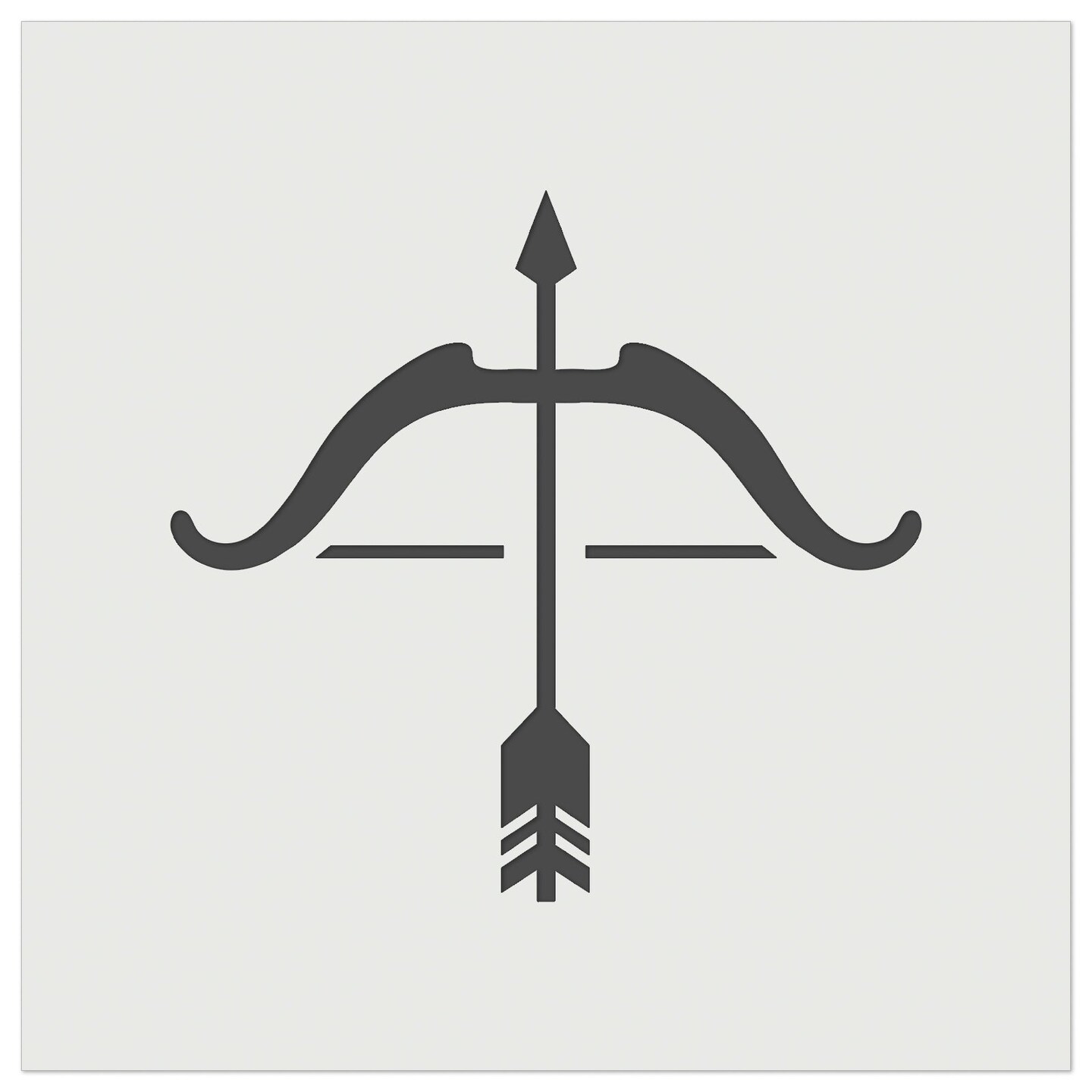 Archery Bow and Arrow Wall Cookie DIY Craft Reusable Stencil | Michaels