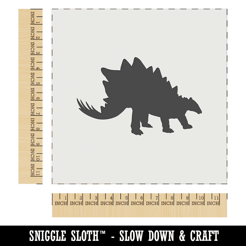Stegosaurus Stencil