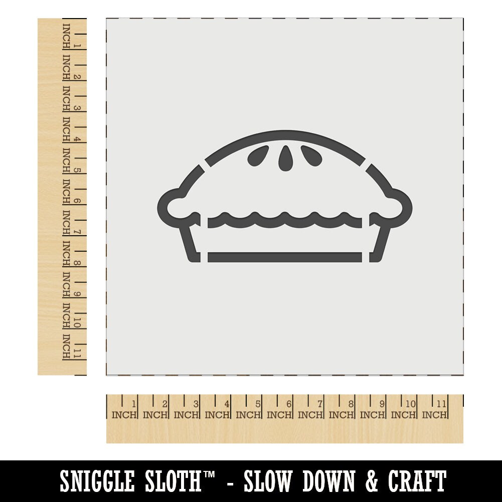 Yummy Pie Wall Cookie DIY Craft Reusable Stencil | Michaels