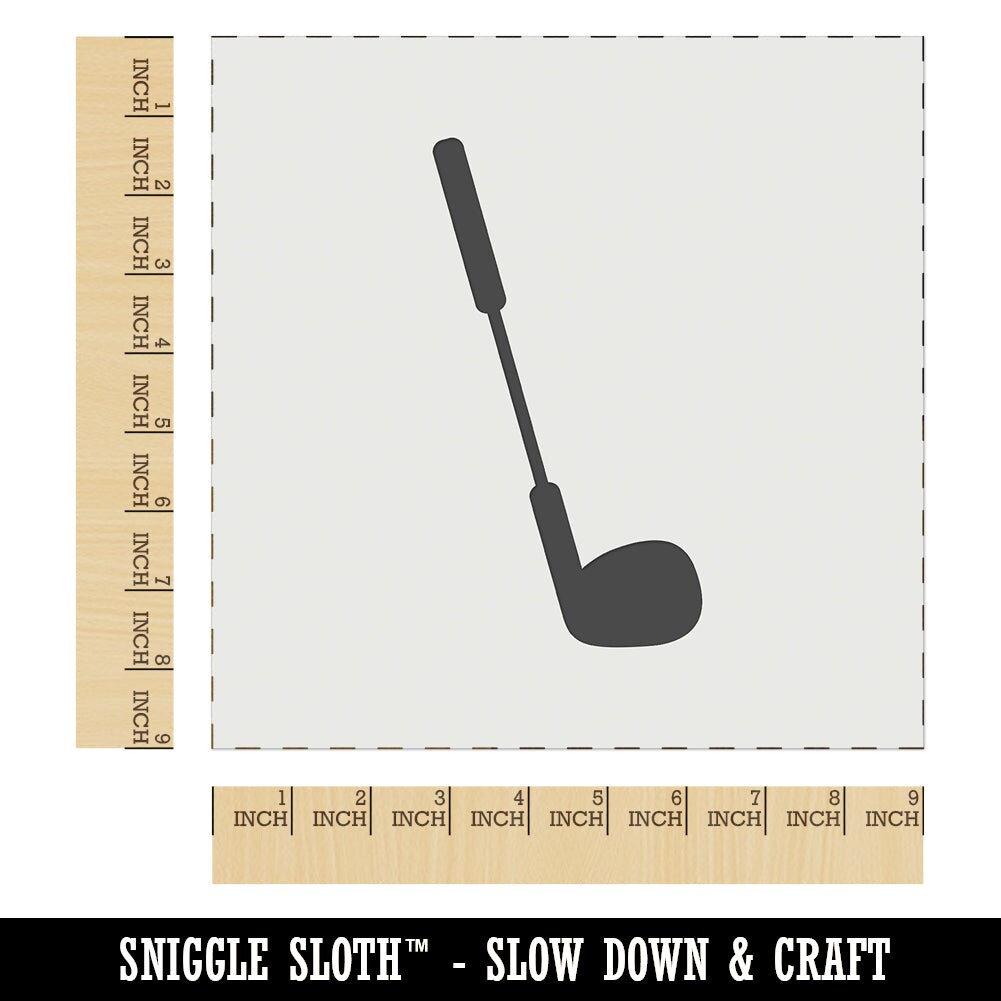 Golf Club Wall Cookie DIY Craft Reusable Stencil | Michaels