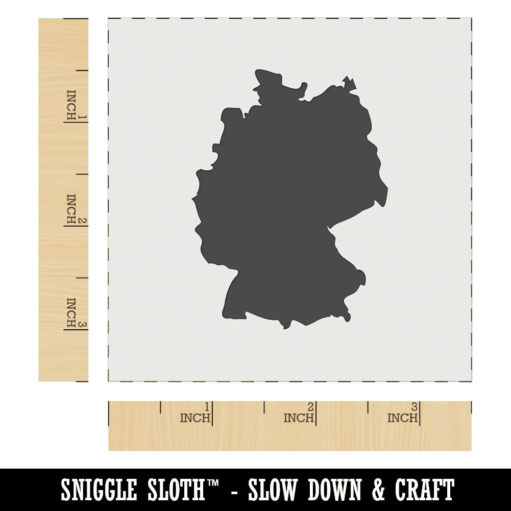 Germany Country Solid Wall Cookie DIY Craft Reusable Stencil | Michaels