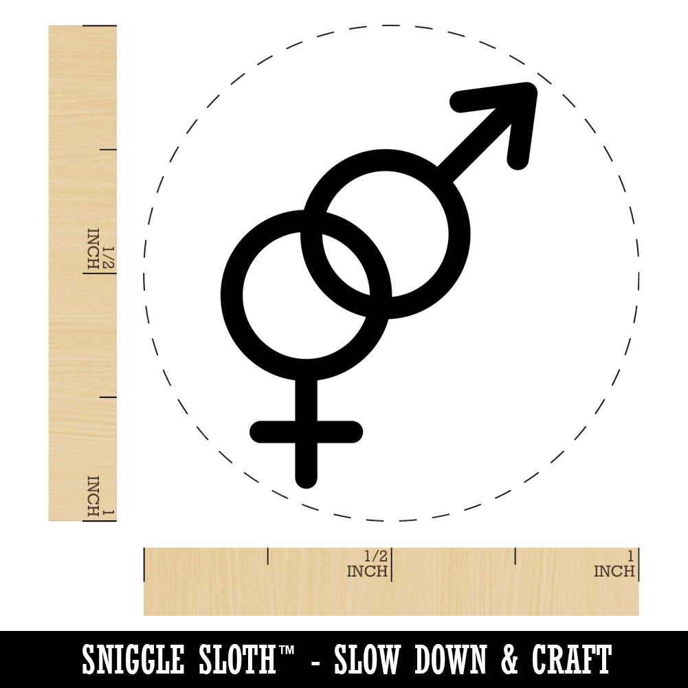 Interlocked Male and Female Sign Heterosexuality Gender Symbol Self ...