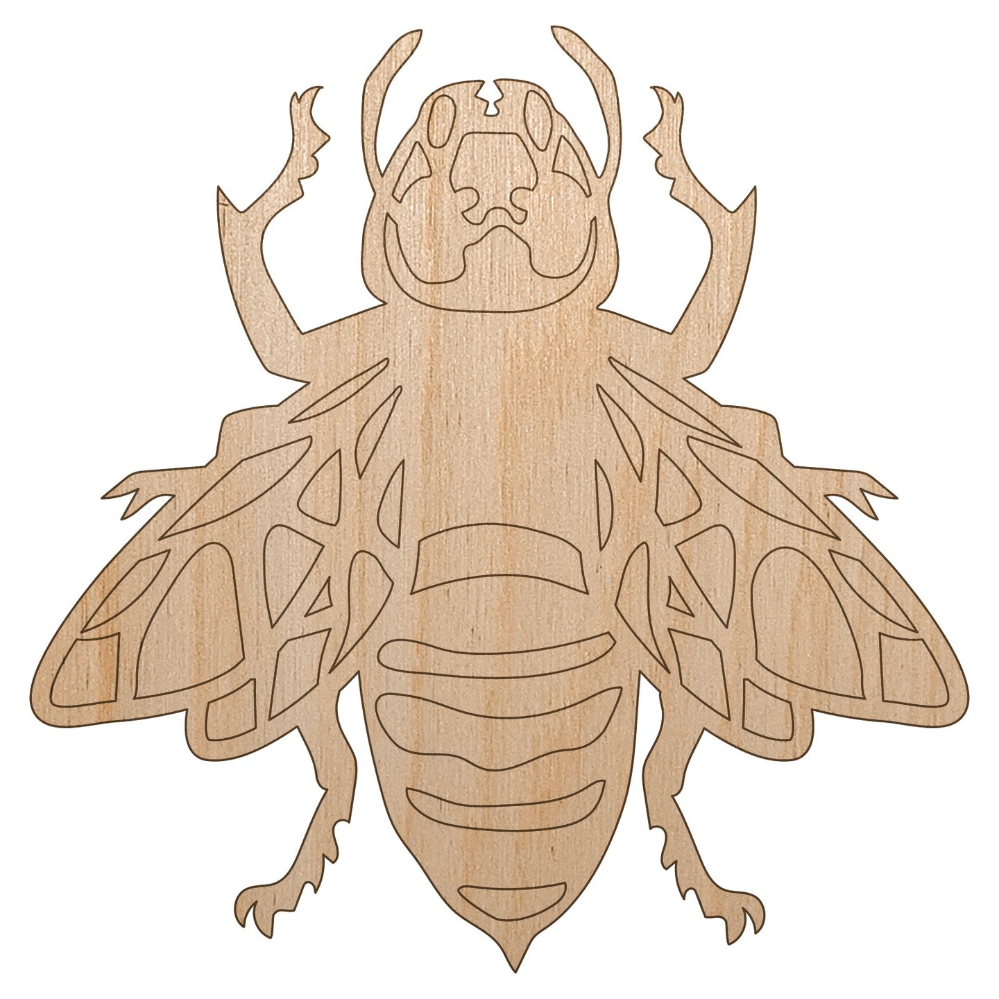 Asian Giant Murder Hornet Wasp Unfinished Wood Shape Piece Cutout for ...