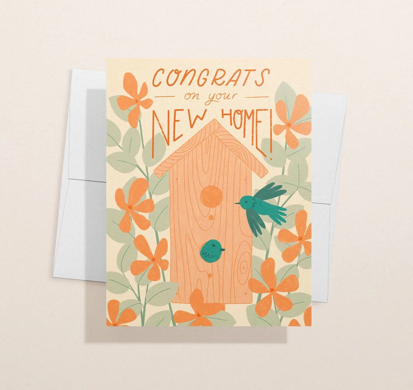 Congrats On Your New Home | House Warming Card | Available as Single Greeting Card or Set | 100% ...