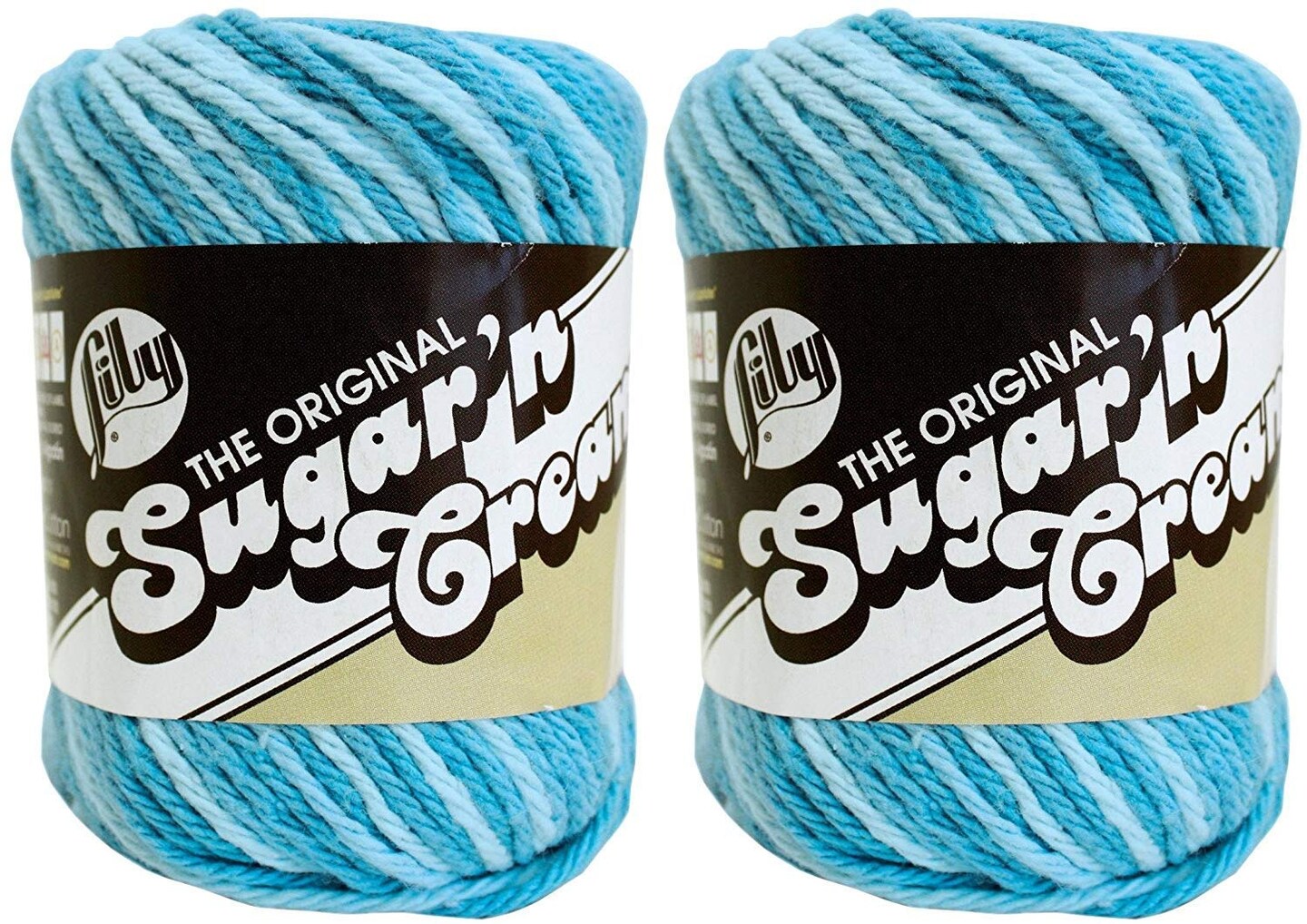 (Pack of 2) Lily Sugar'n Cream Yarn - Ombres-Swimming Pool | Michaels