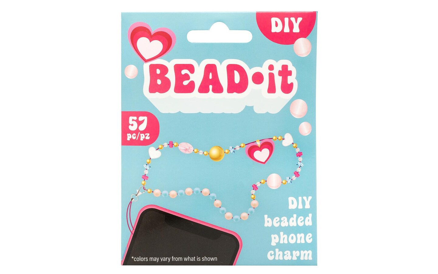 AMC Bead It Phone Charm Heart | Michaels
