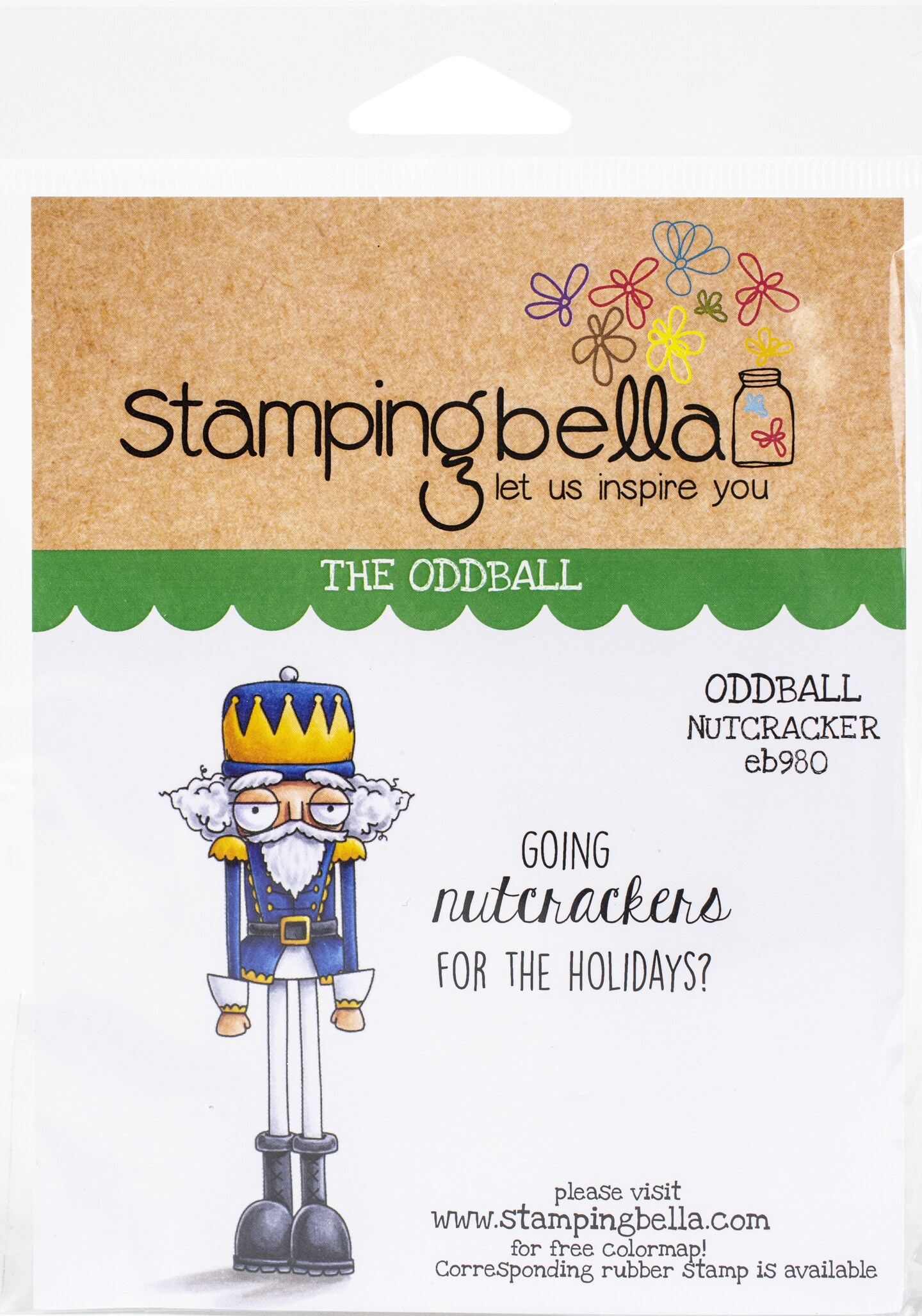 Stamping Bella Cling Stamps-Oddball Nutcracker | Michaels