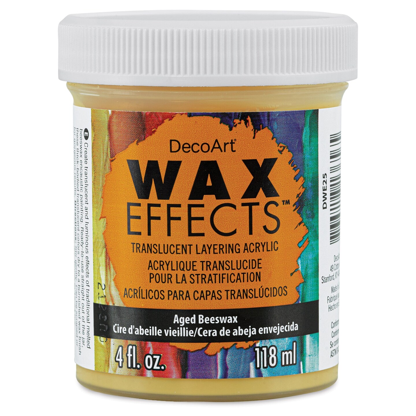 DecoArt WaxEffects Acrylic Paint 4oz-Aged Beeswax | Michaels