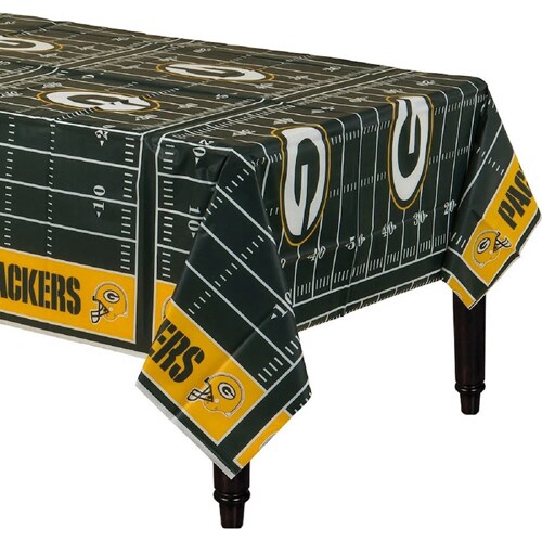 NFL Green Bay Packers All Over Plastic Table Cover | Michaels