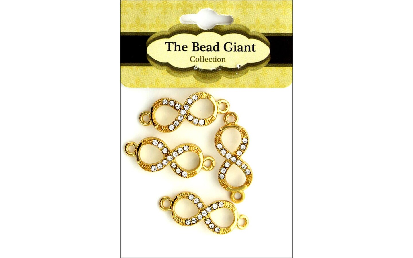 The Bead Giant Bead Infinity Sm 4pc Gold | Michaels