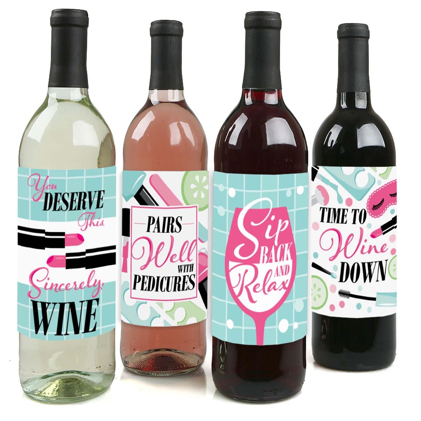 Big Dot of Happiness Spa Day - Girls Makeup Party Decorations for Women ...