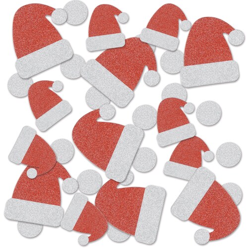 Santa Hat Deluxe Sparkle Confetti | Michaels
