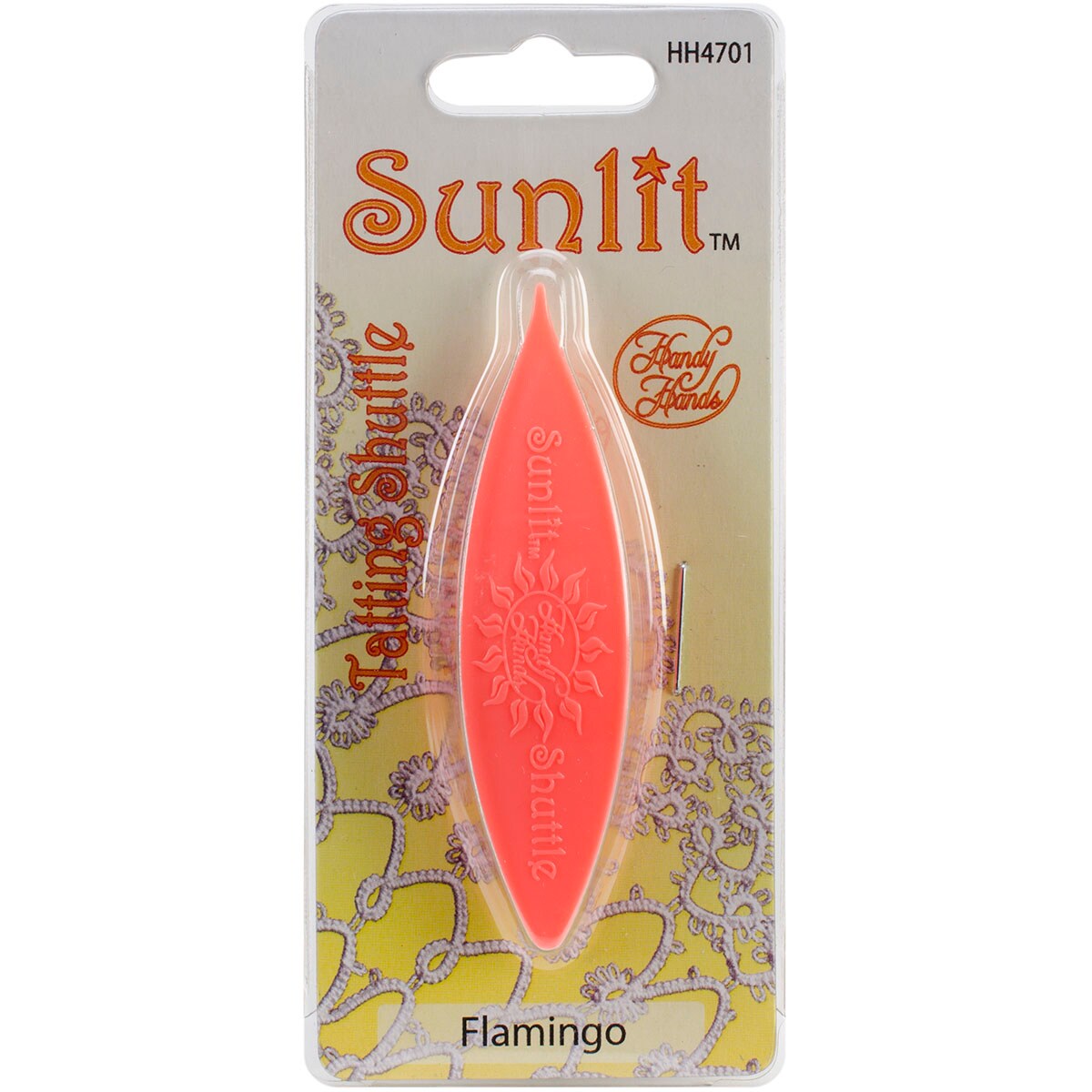 Handy Hands Sunlit Tatting Shuttle W/Pick-Flamingo | Michaels