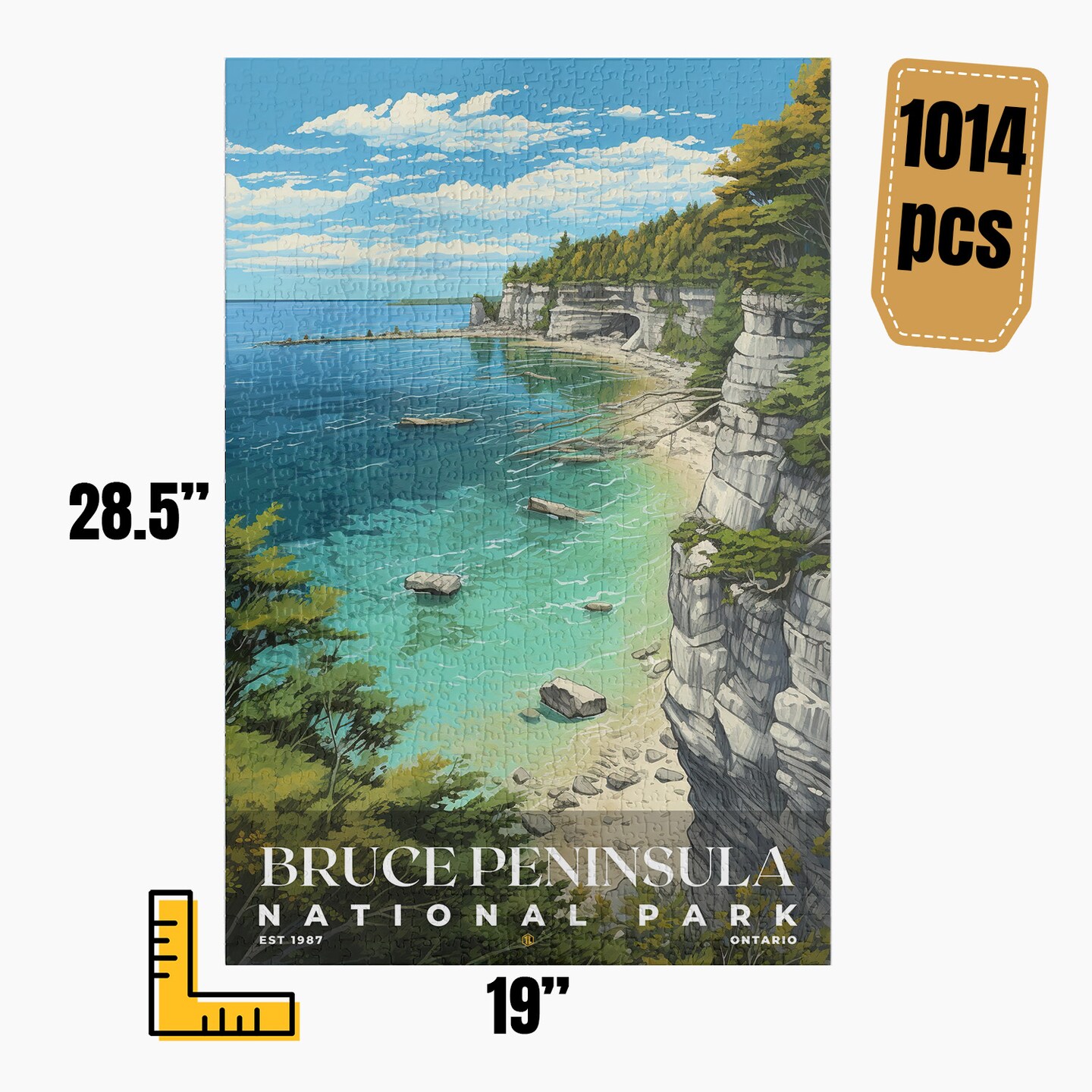 Bruce Peninsula National Park Jigsaw Puzzle, Family Game, Holiday Gift ...