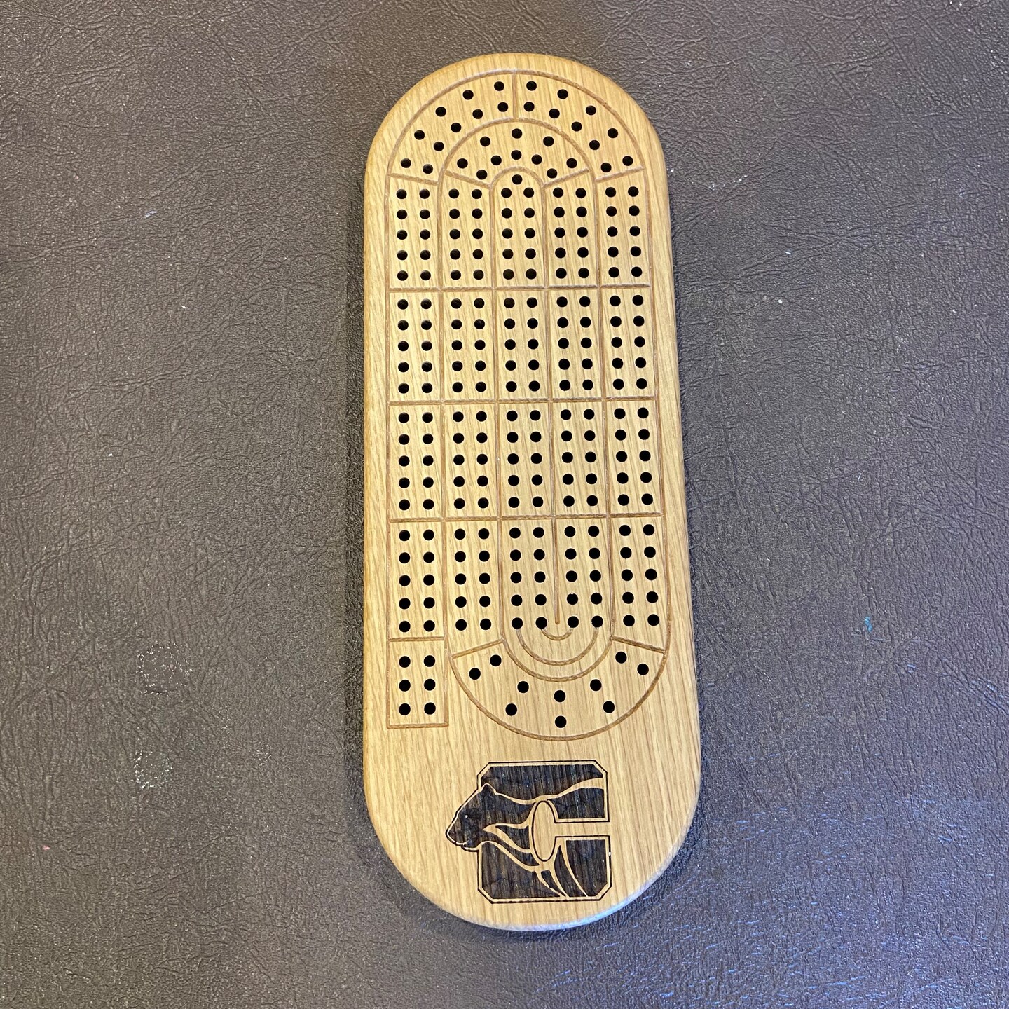 Customizable Travel Cribbage Board Compact 2 Player Design with 120 ...