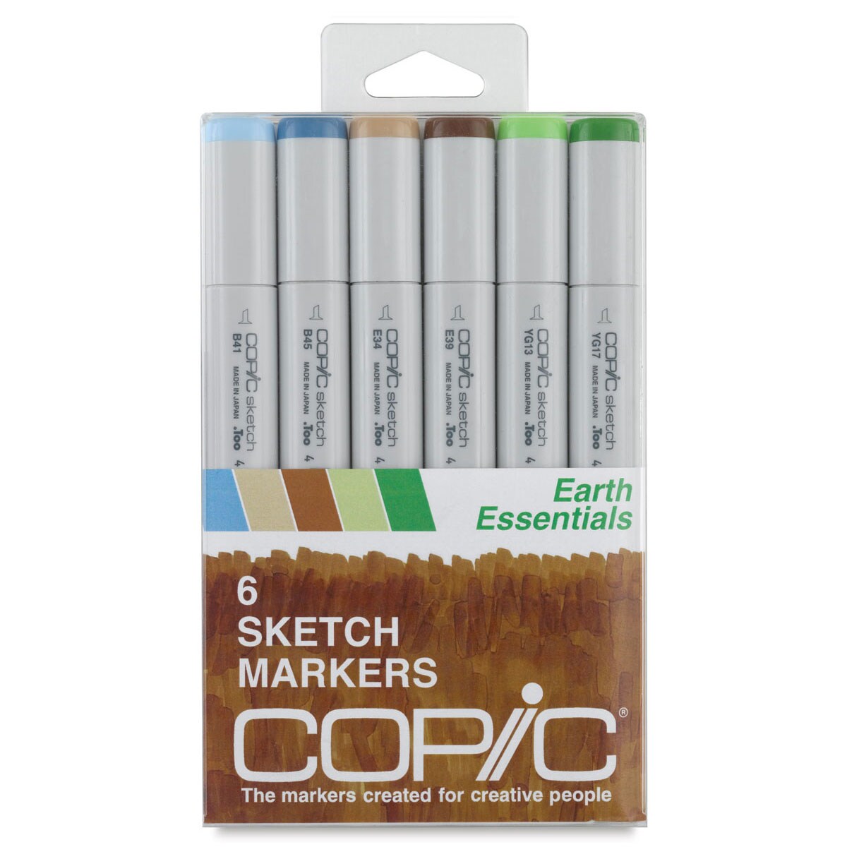 Copic Sketch Marker Set - Earth Essentials, Set of 6 | Michaels