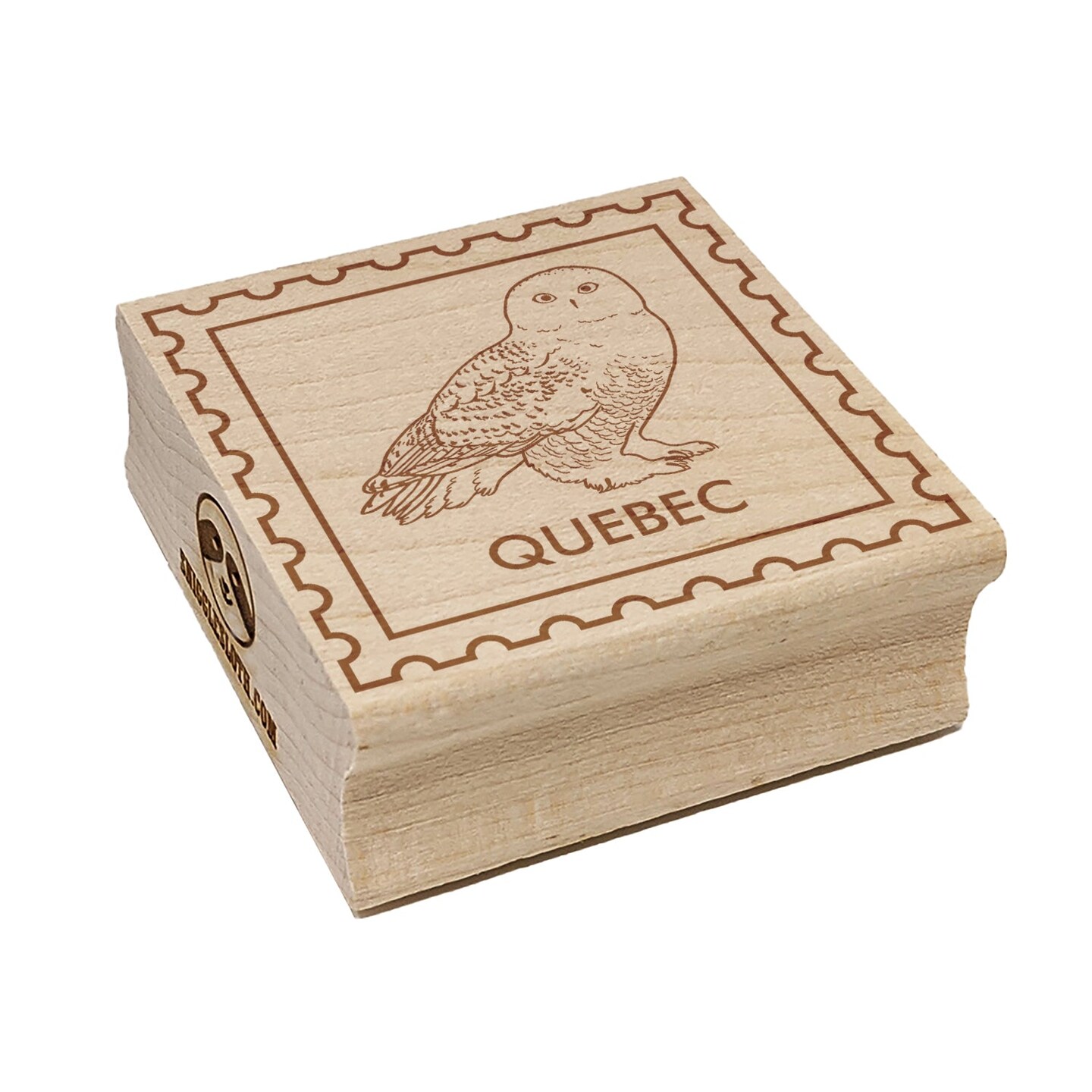 Quebec Canada Destination Travel Square Rubber Stamp for Stamping ...