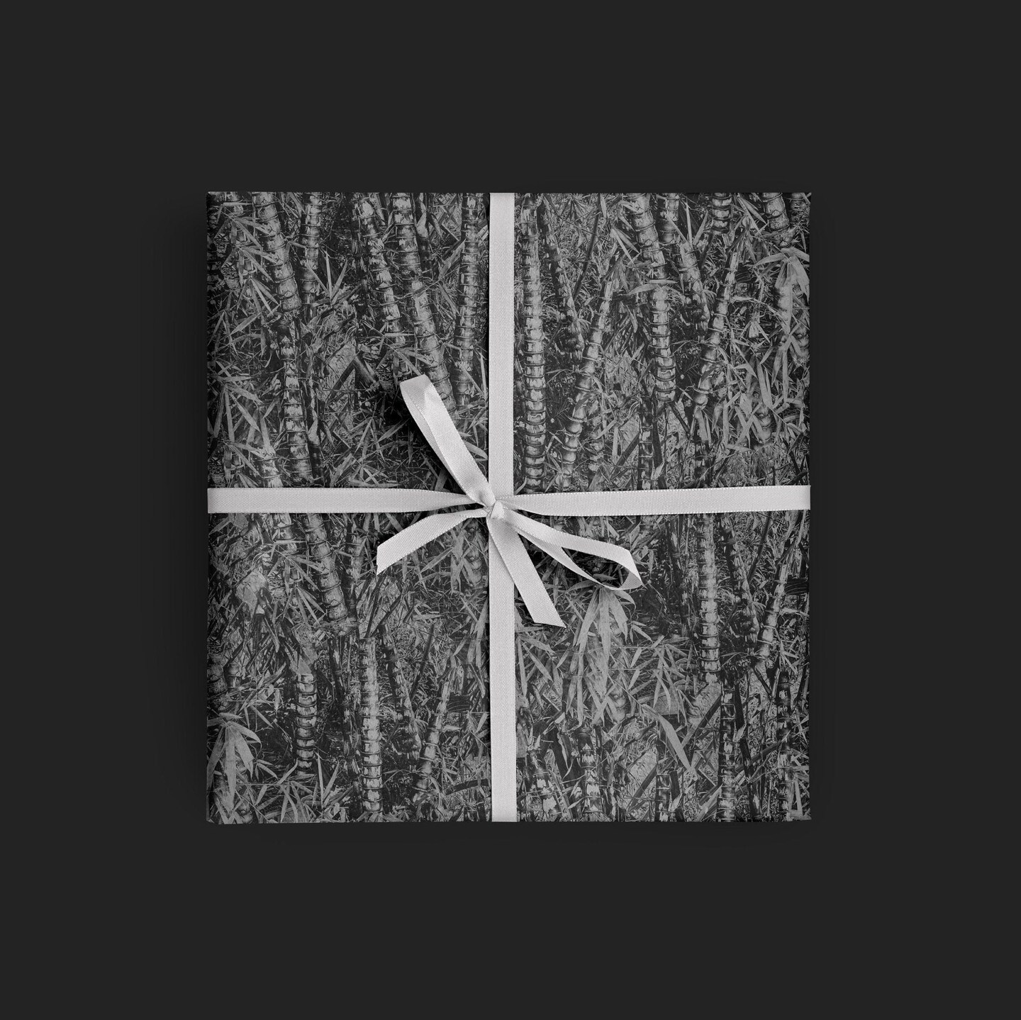 Dark Tropical Palm Tree Gift Wrap | Michaels
