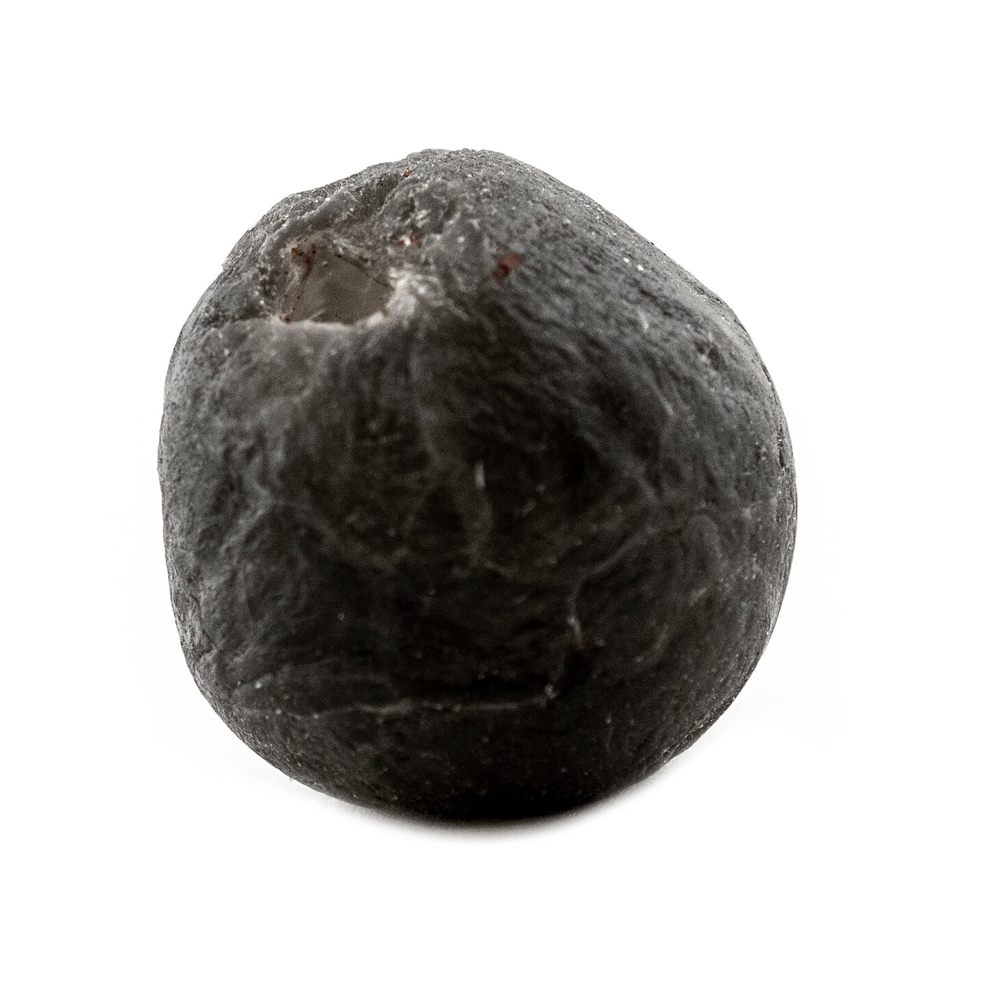 TheBeadChest Super Jumbo Groundhog Grey Recycled Glass Bead (33mm ...