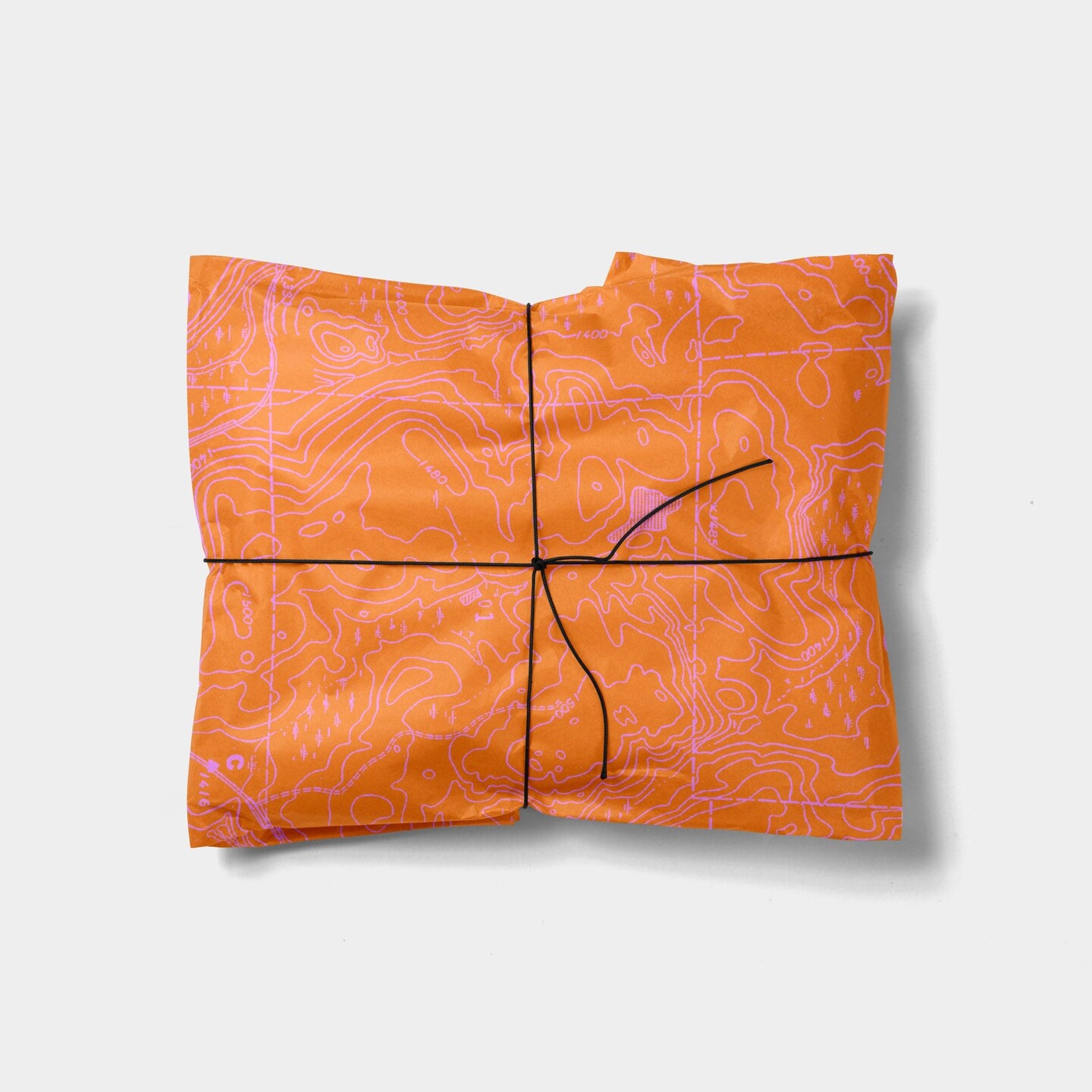 Topographic Map Gift Wrap | Michaels