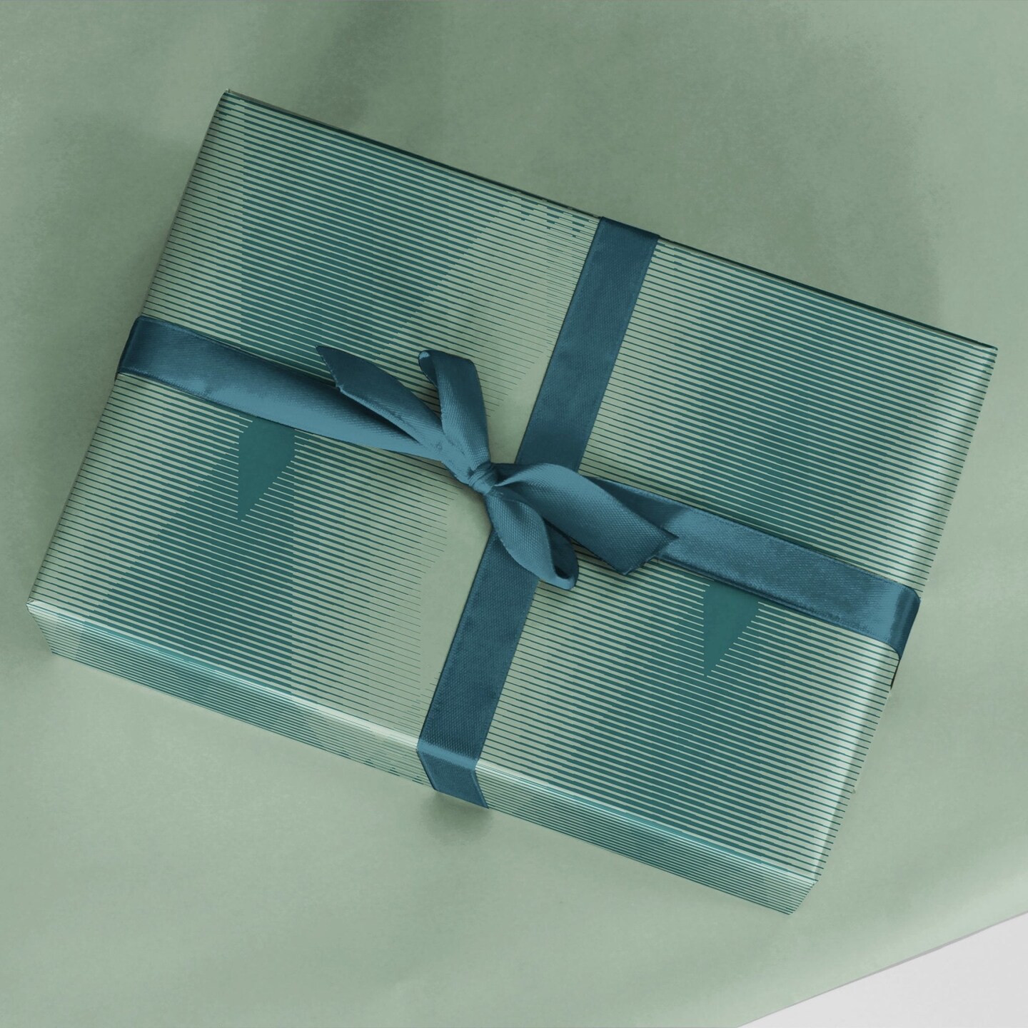 Fine Line Green Wrapping Paper Sheets, | Michaels