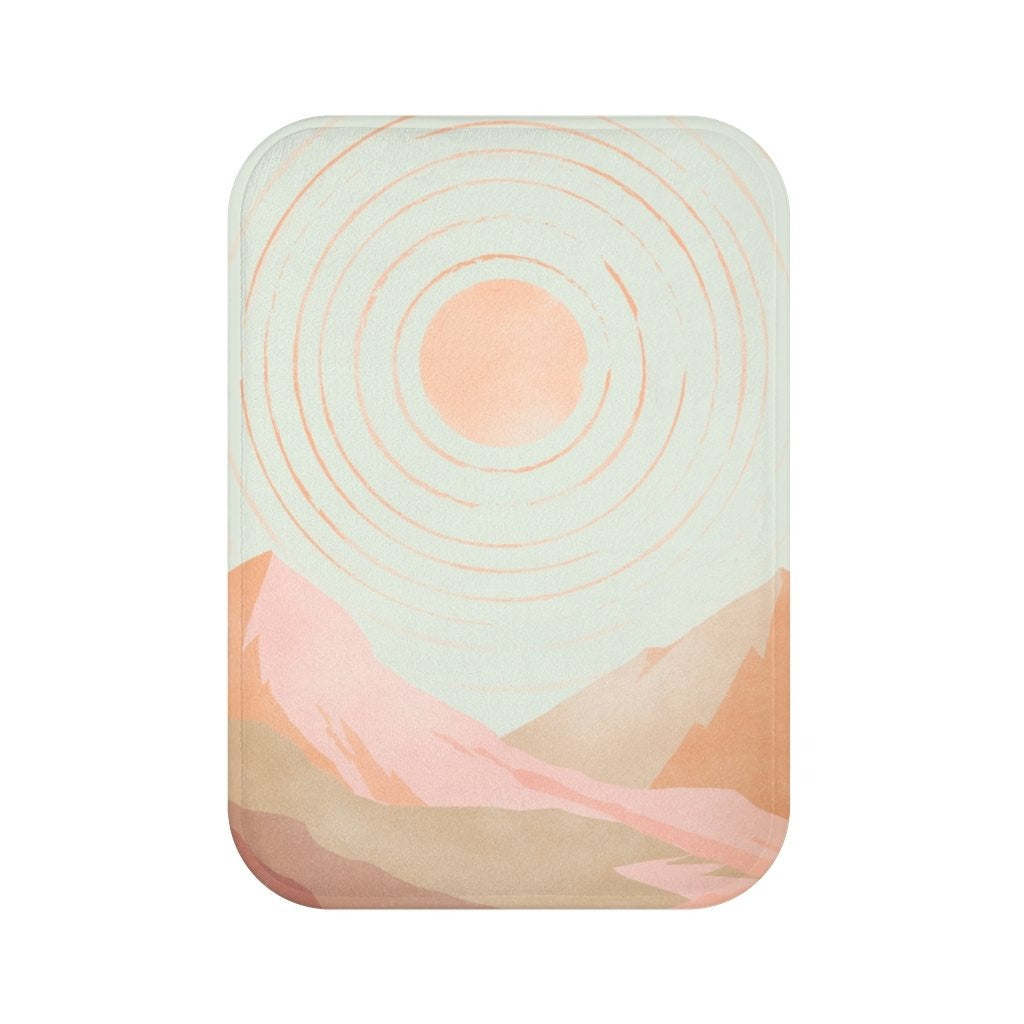 Pink Desert Sun Bath Mat Home Accents | Michaels