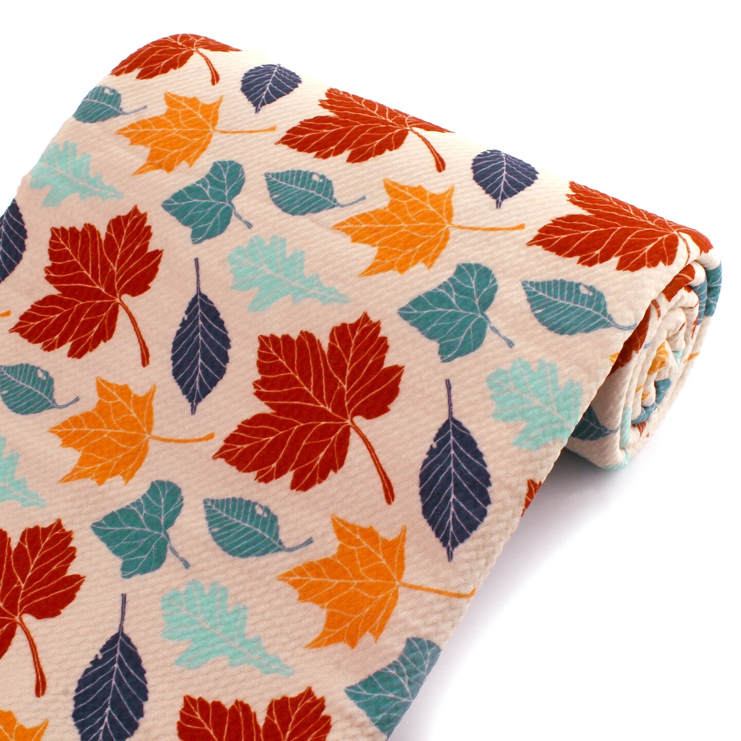 Vintage Fall Leaves Bullet Fabric | Michaels