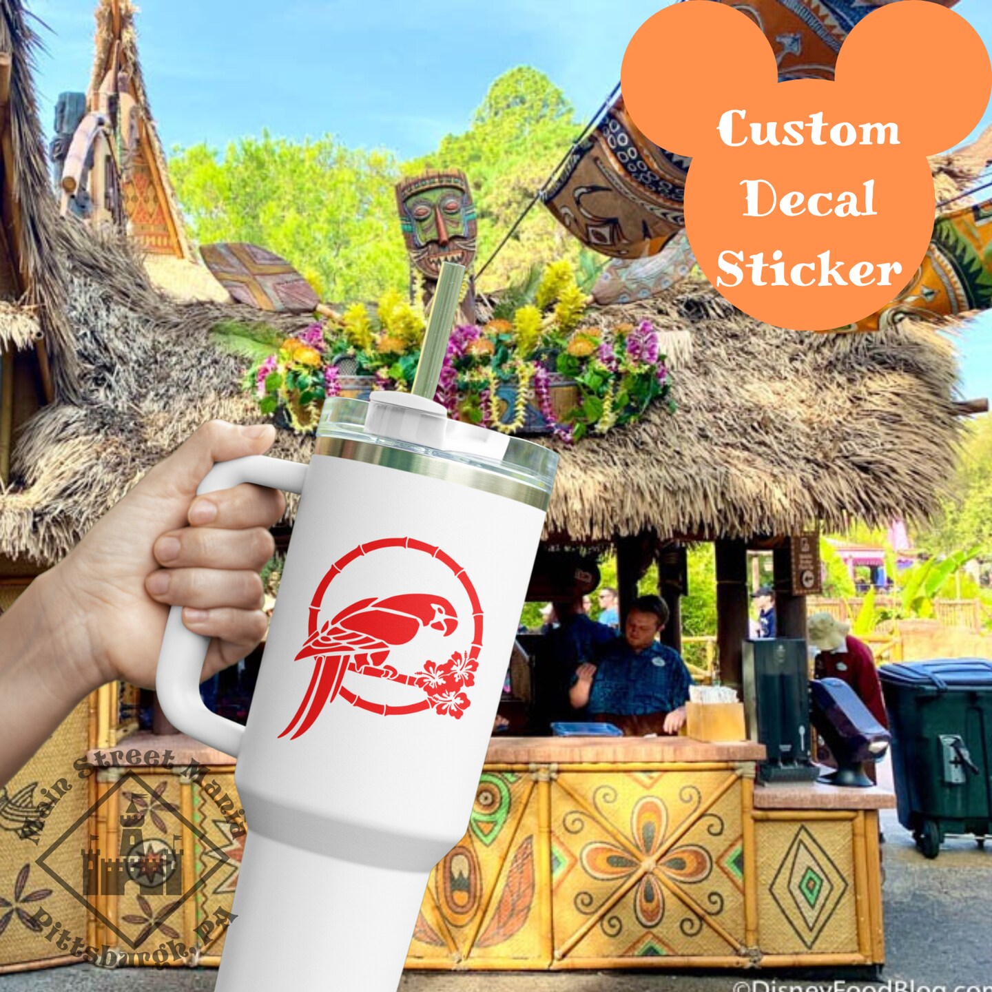 Tiki Room Jose Decal Sticker | MakerPlace by Michaels