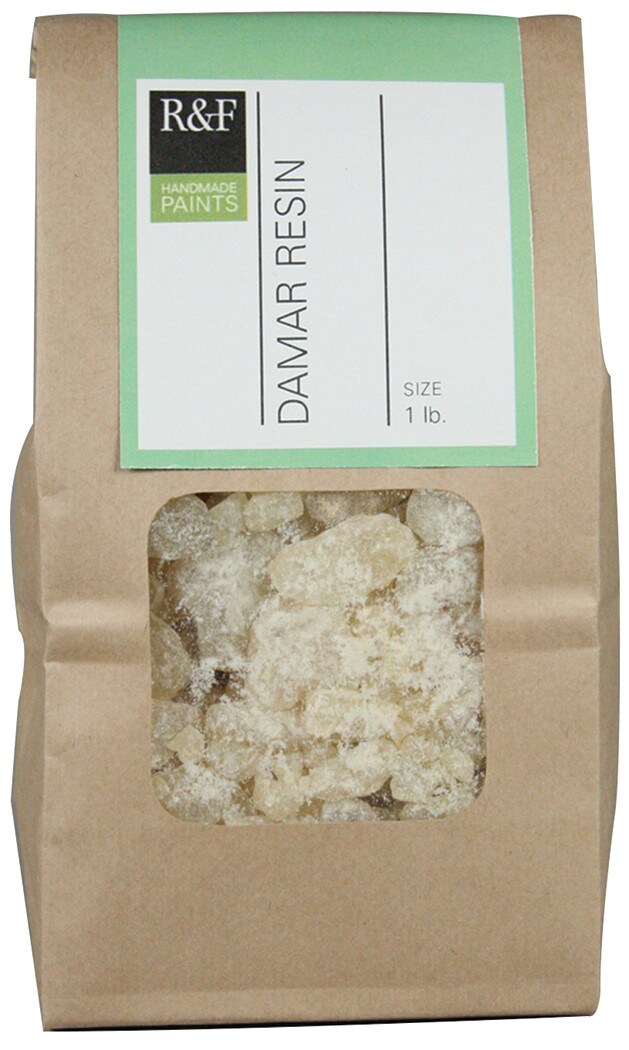 R&F Handmade Paints Damar Resin Crystals, 1 lb., Model: RF916-1 | Michaels