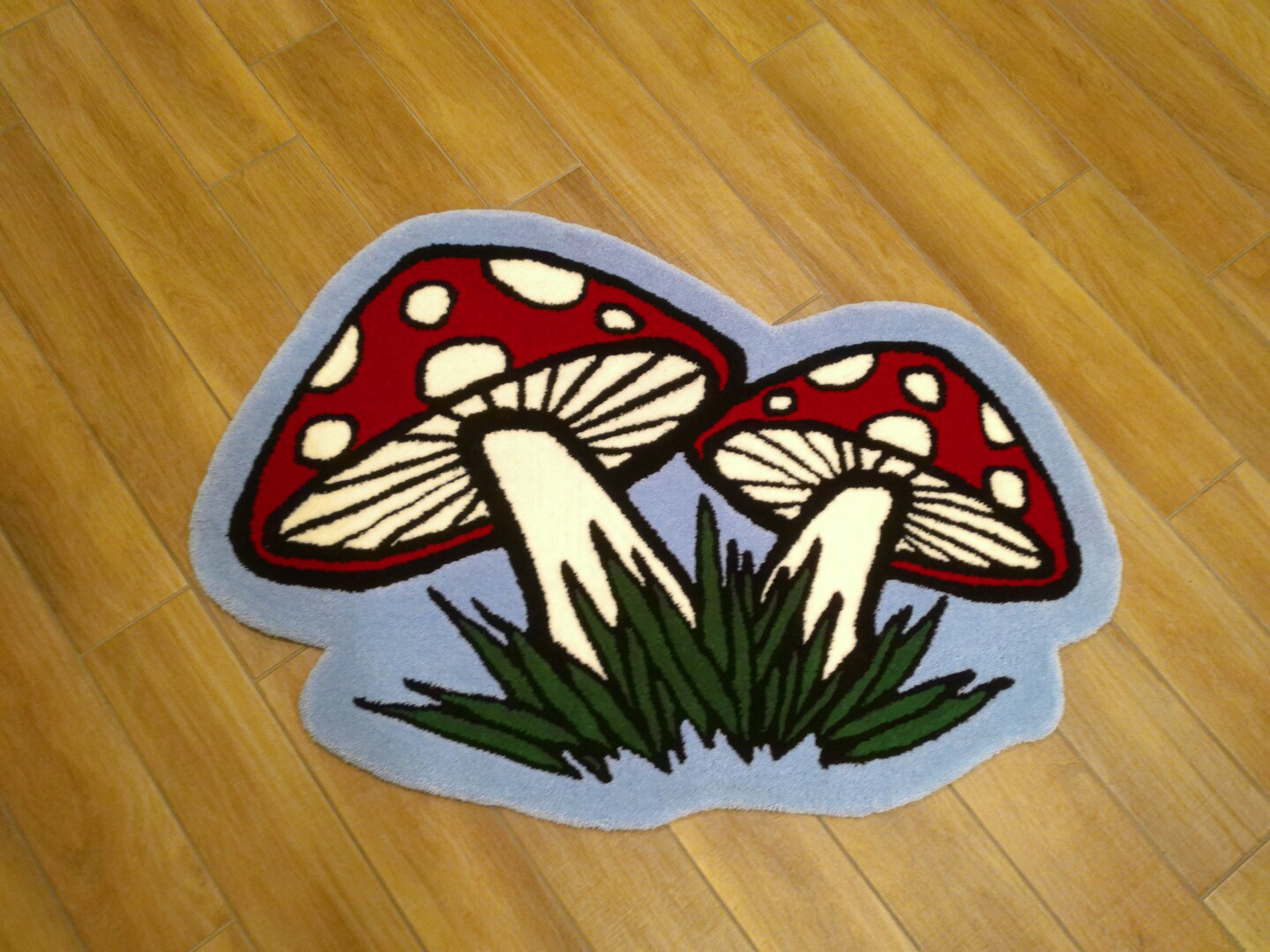 Handmade Rug Tufting a Magical Mushroom Rug | MakerPlace by Michaels