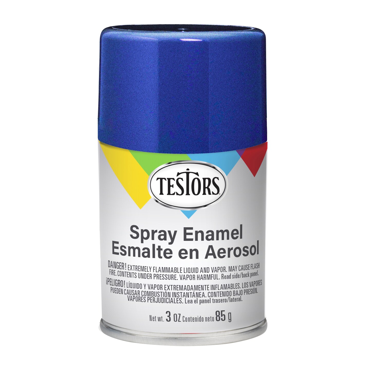Testors All Purpose Spray Enamel 3oz-Metal Flake Blue | Michaels