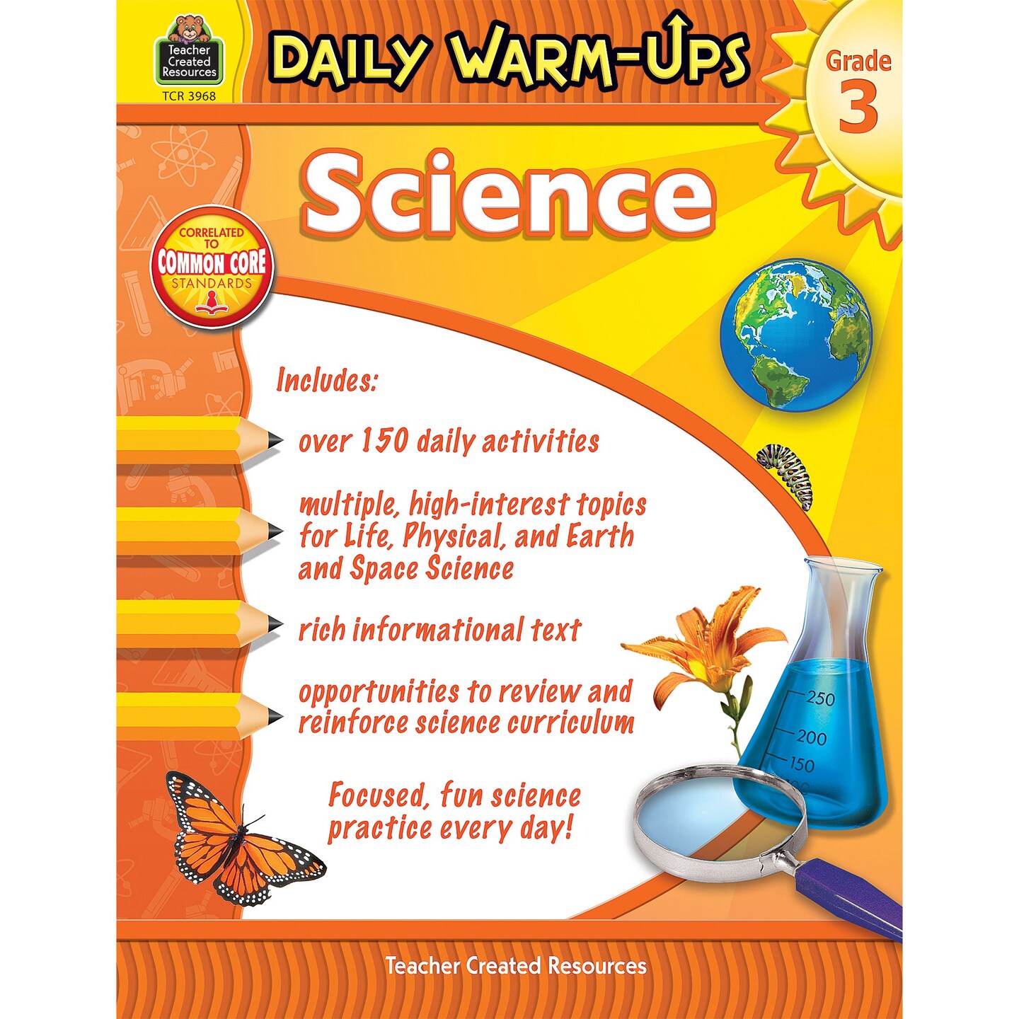 Daily Warm-Ups Science Book, Grade 3 | Michaels