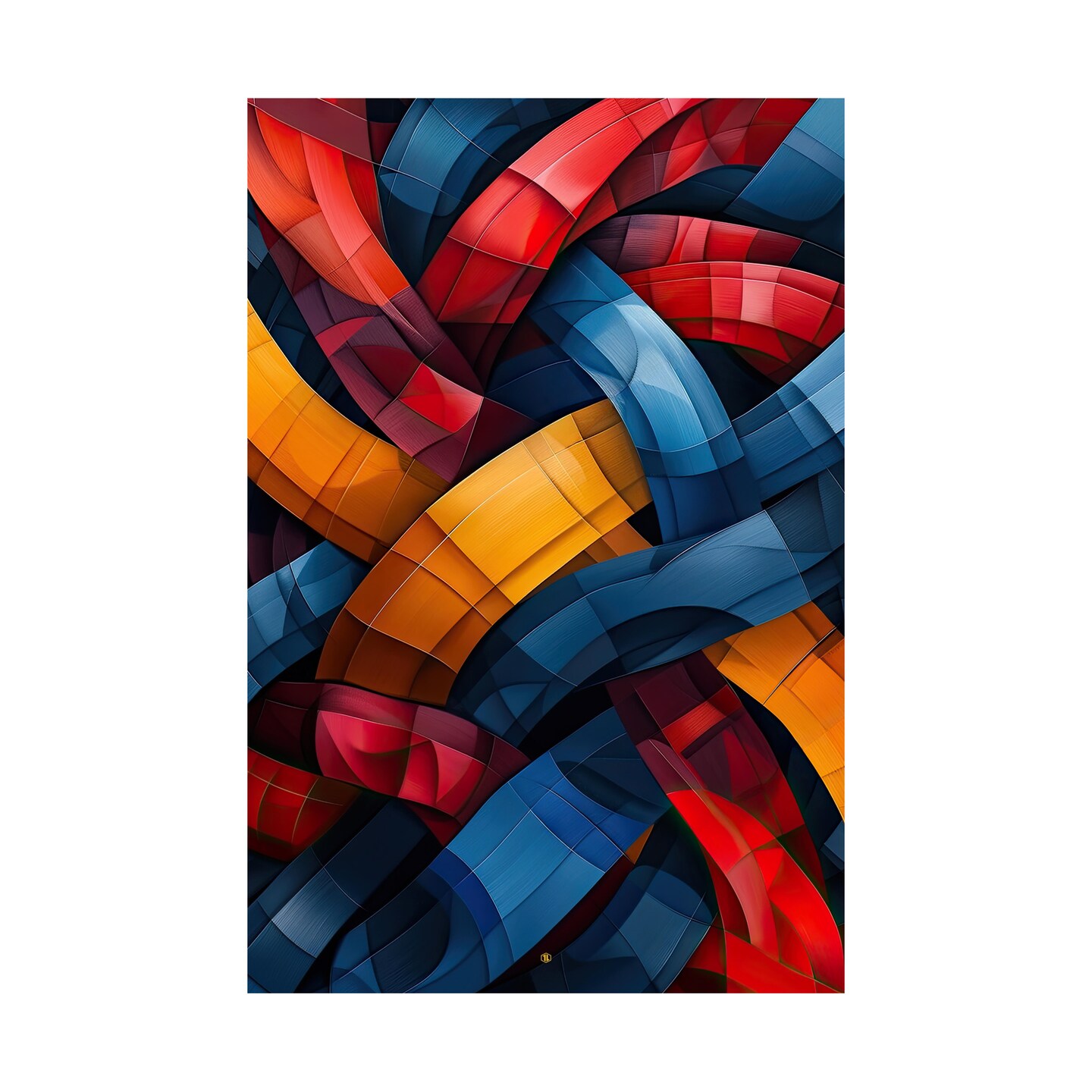 Modern Abstract Art, Office Poster, Home Decor | S23A45 | MakerPlace by ...