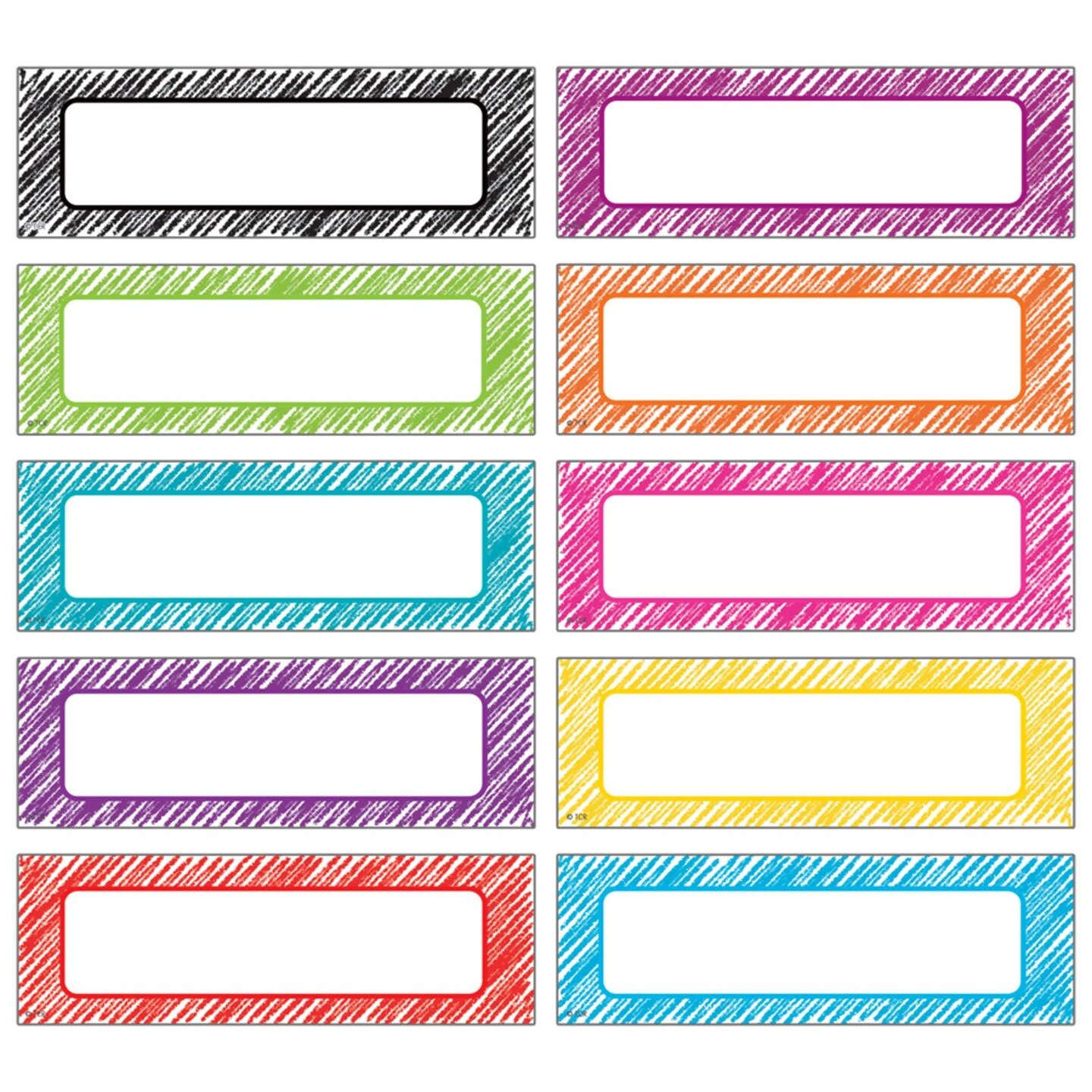 Scribble Labels Magnetic Accents, 20 Per Pack, 3 Packs | Michaels