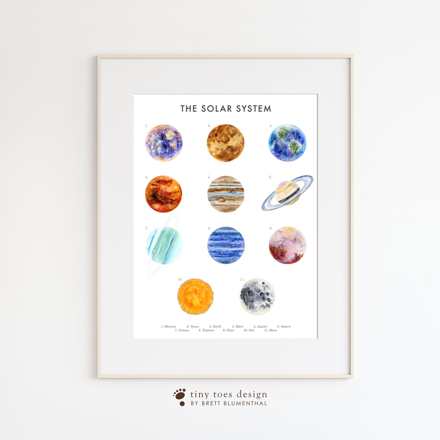 Planets and Space Educational Poster | MakerPlace by Michaels