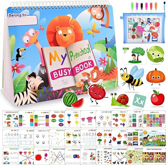 MDINGTD Preschool Learning Activities Busy Book | Michaels