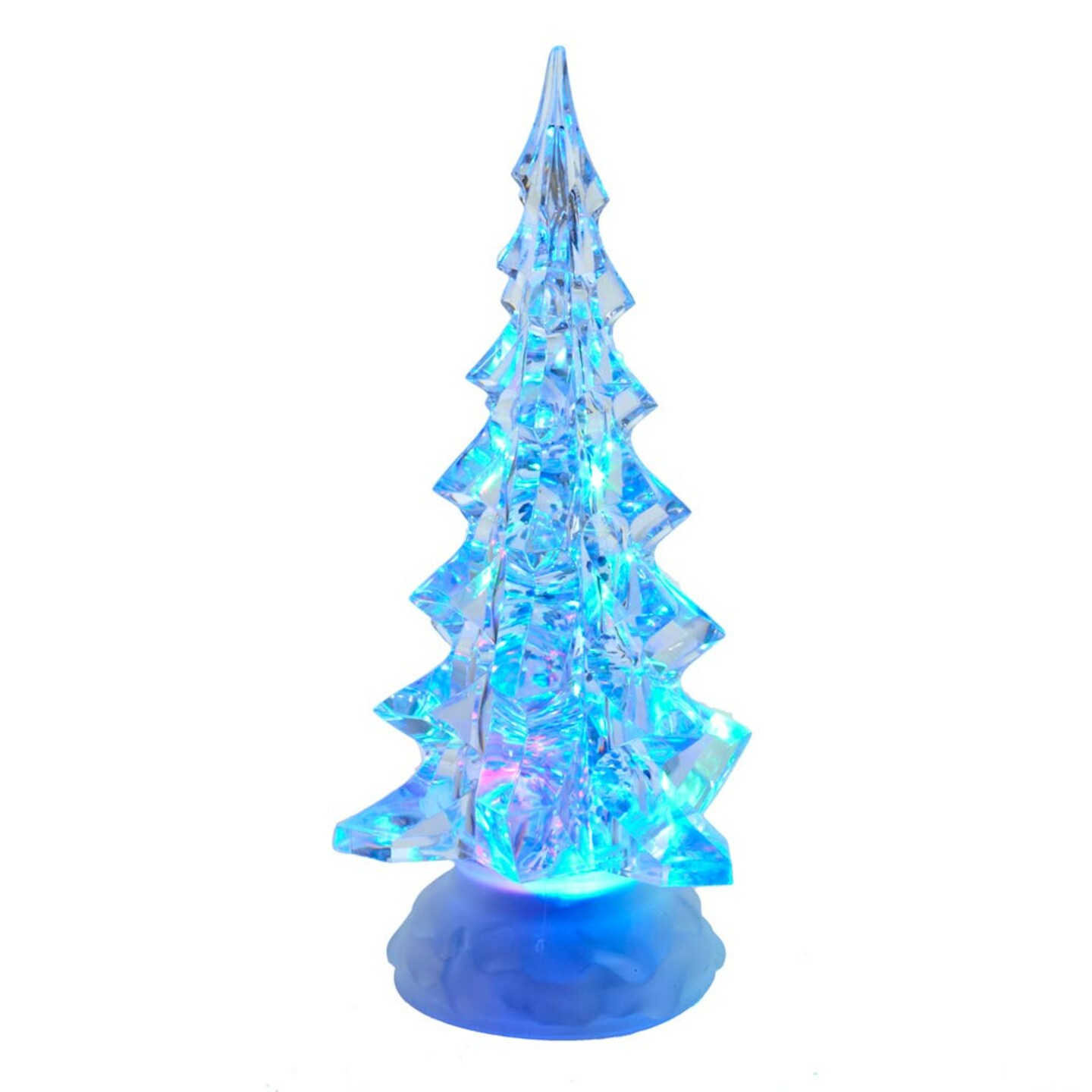KSA Battery-Operated LED Lighted Christmas Tree Tabletop Decoration ...
