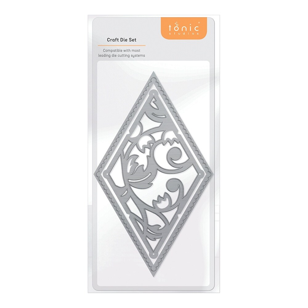 Tonic Studios Die Set-Blushing Blossom Diamond Patchwork | Michaels