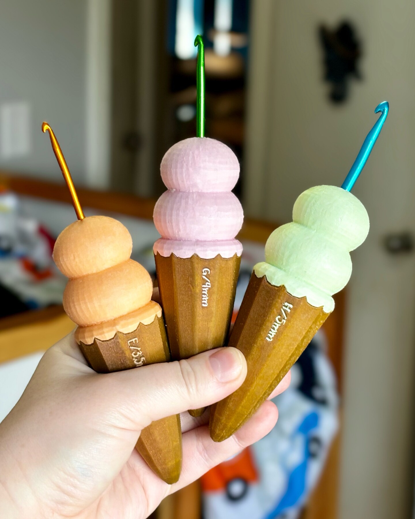 Ice Cream Cone Crochet Hooks | MakerPlace by Michaels