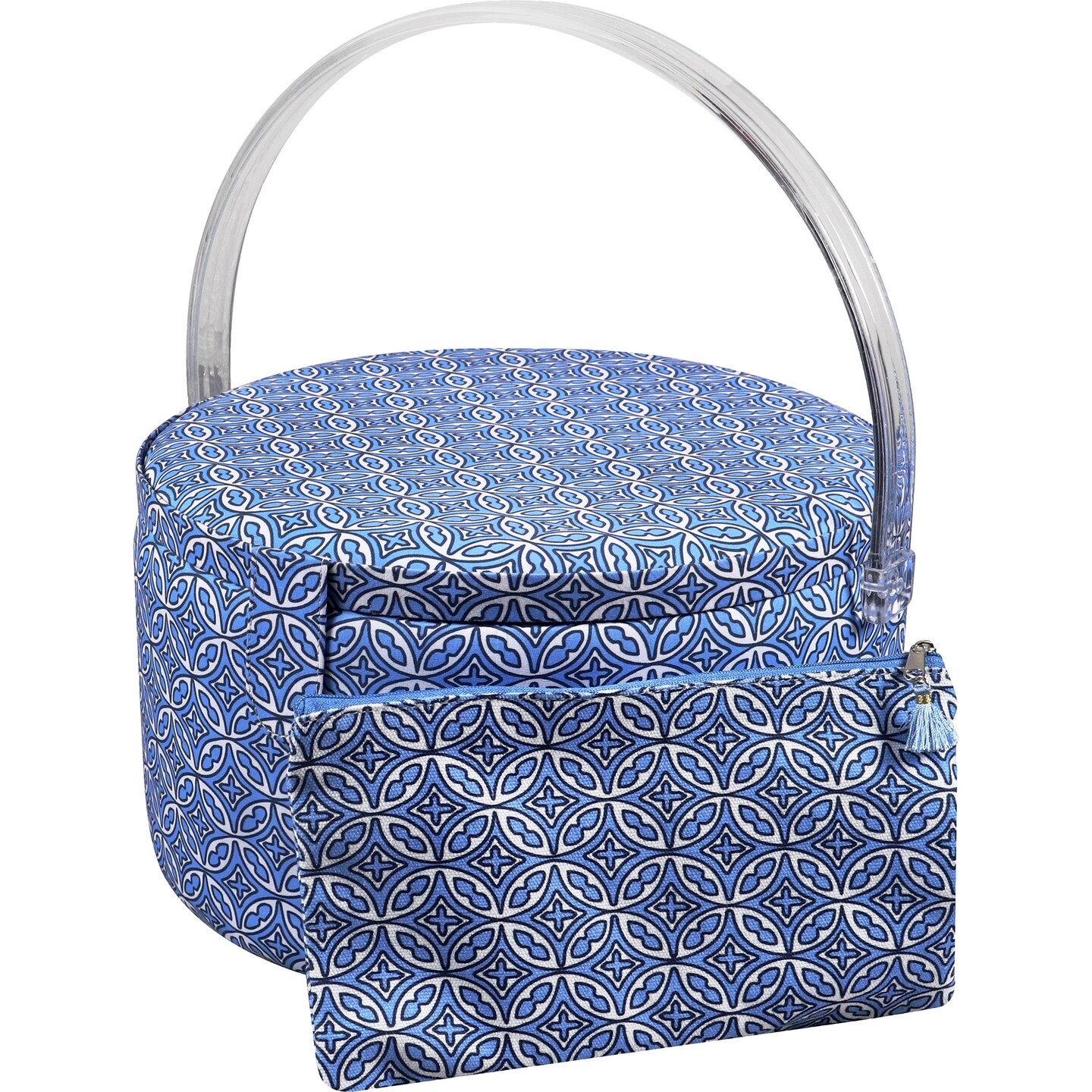 Singer Sew'n Stow Sewing Basket And Zipper Pouch-Medallion Print | Michaels