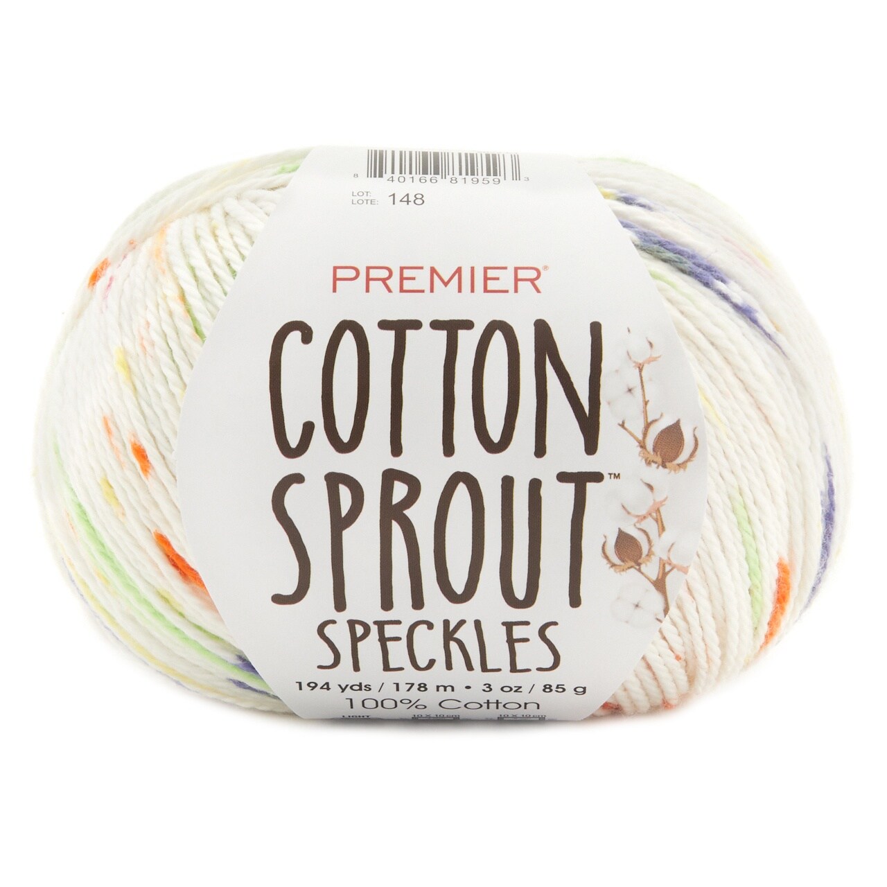 Premier Cotton Sprout Speckles Yarn-Primary | Michaels