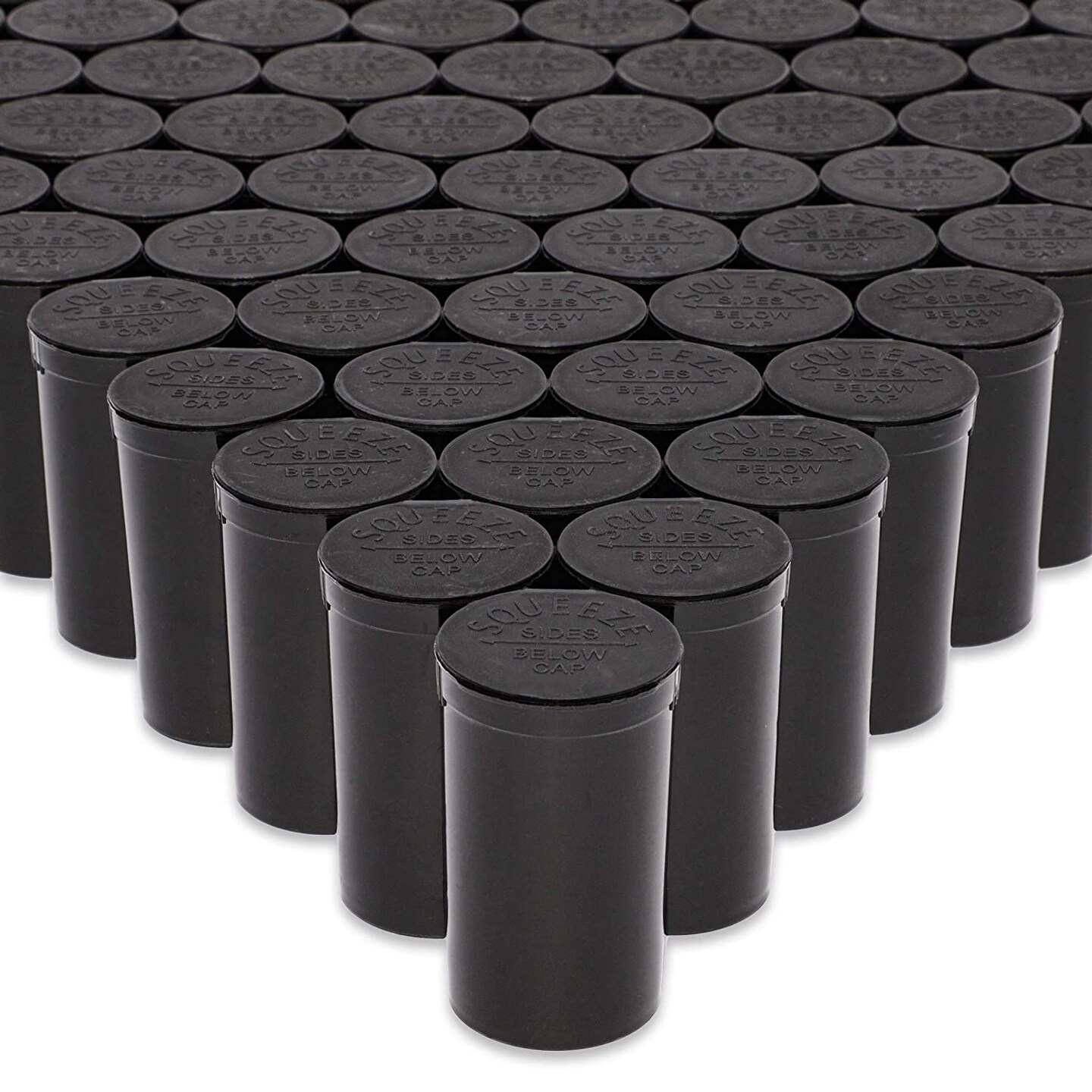 180 Pack Plastic Medicine Pill Bottles with Pop-Top Caps , Empty Vial ...